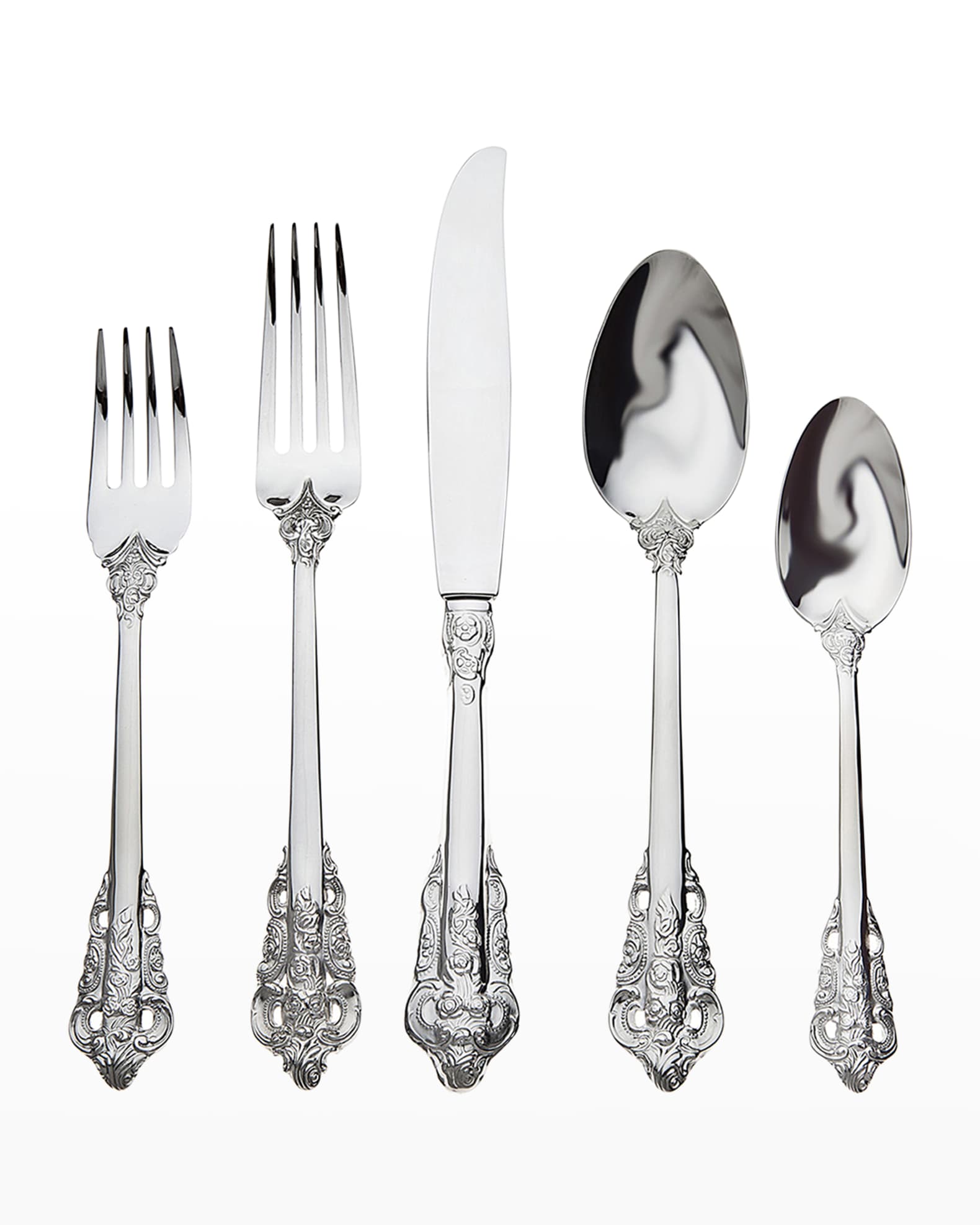 Godinger 20th Century Baroque 20-Piece Flatware Set - 18/10 | Horchow