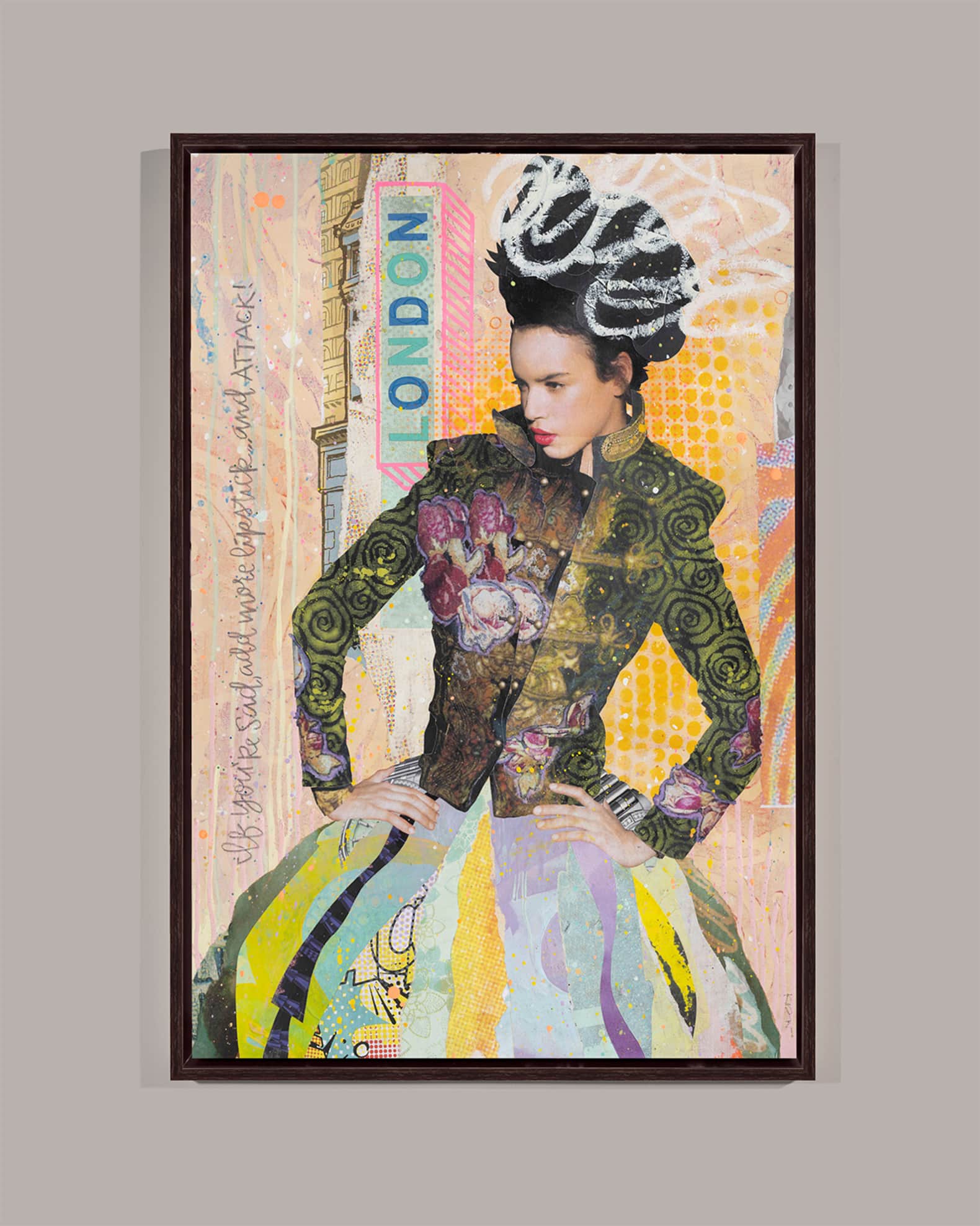 RFA Fine Art Fashion Fix London' Wall Art on Canvas | Horchow RFA Fine Art Fashion Fix London' Wall Art on Canvas | Horchow