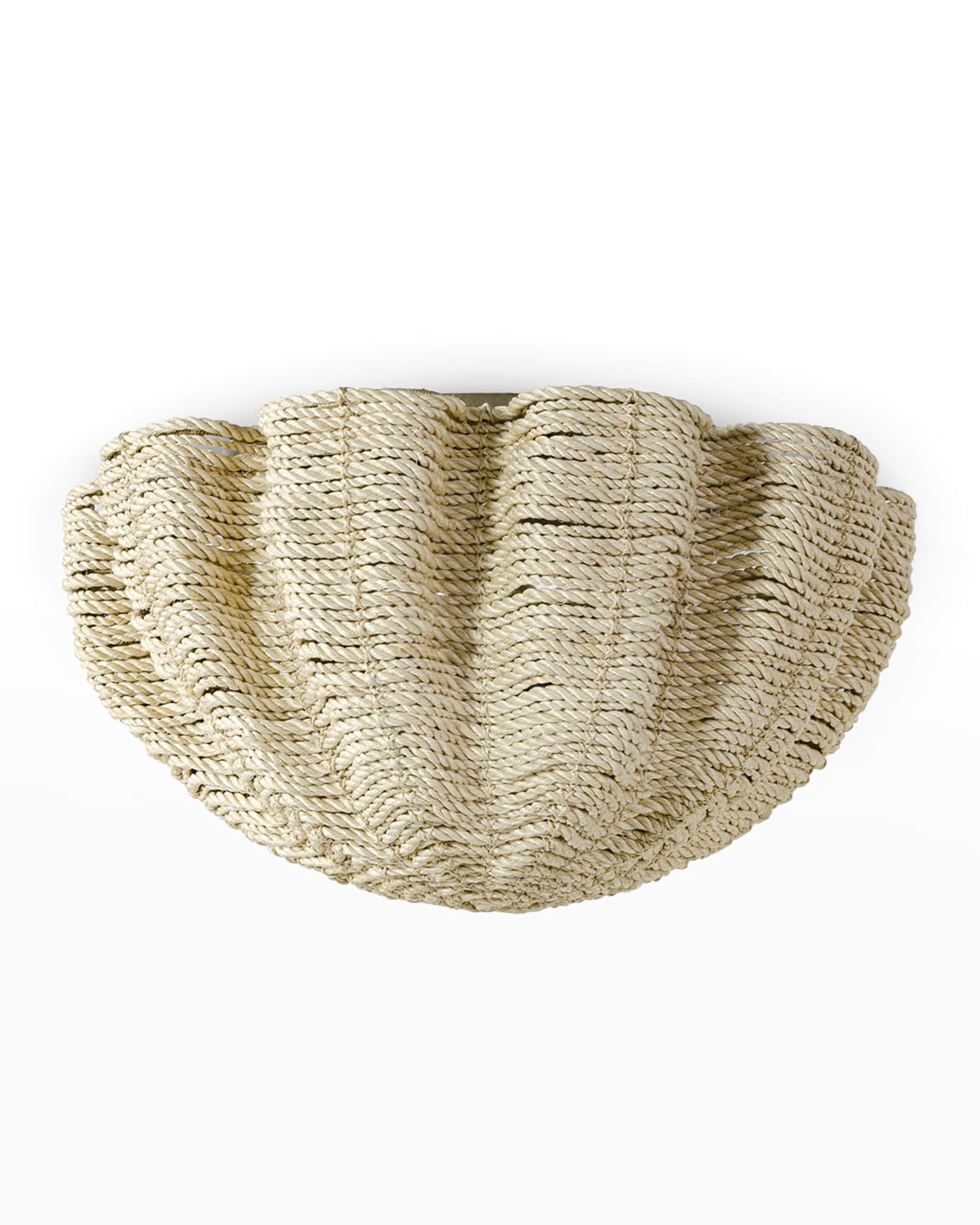 Palecek Isla 18" Flush Mount Light | Horchow