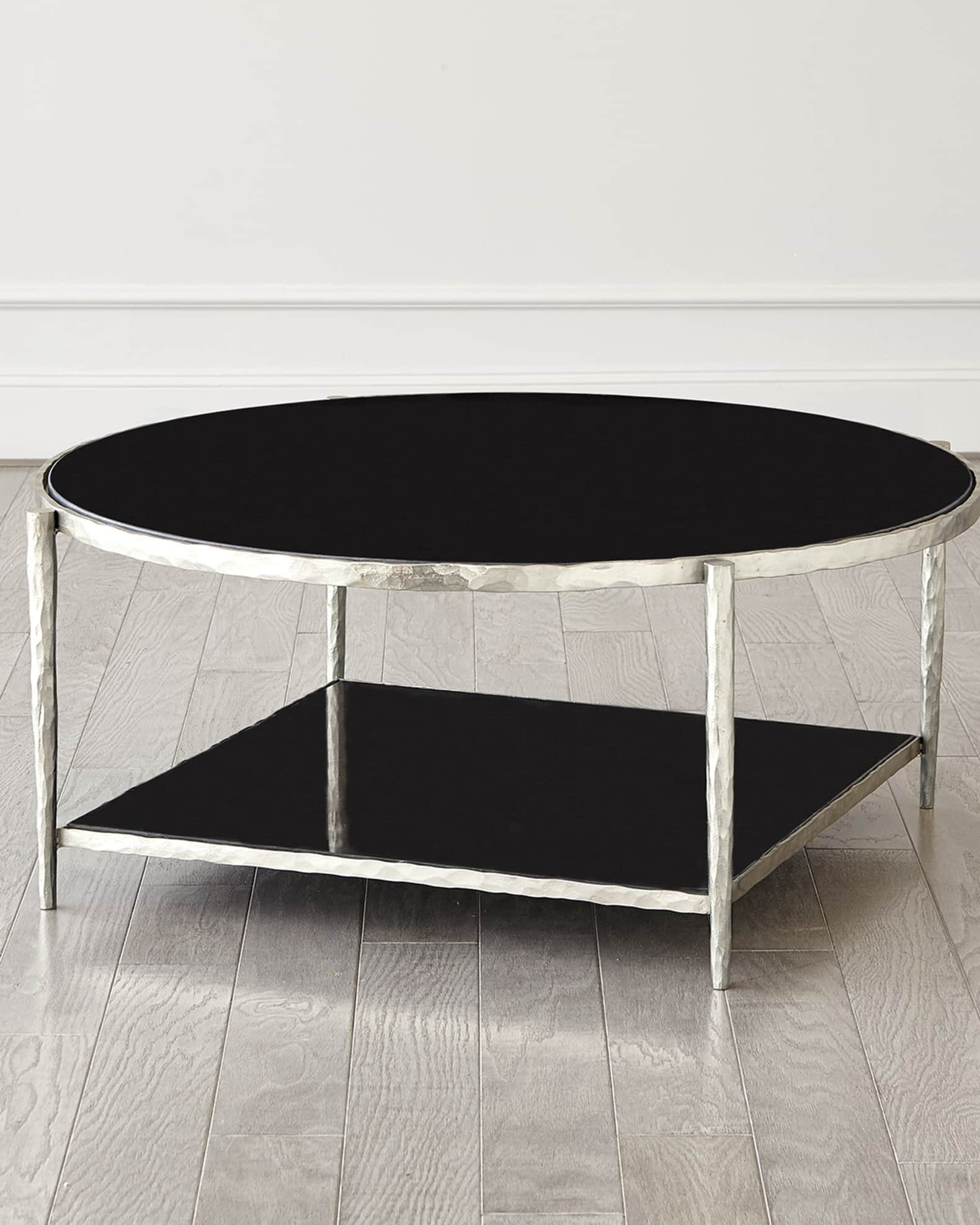 Global Views Circle Square Cocktail Table | Horchow