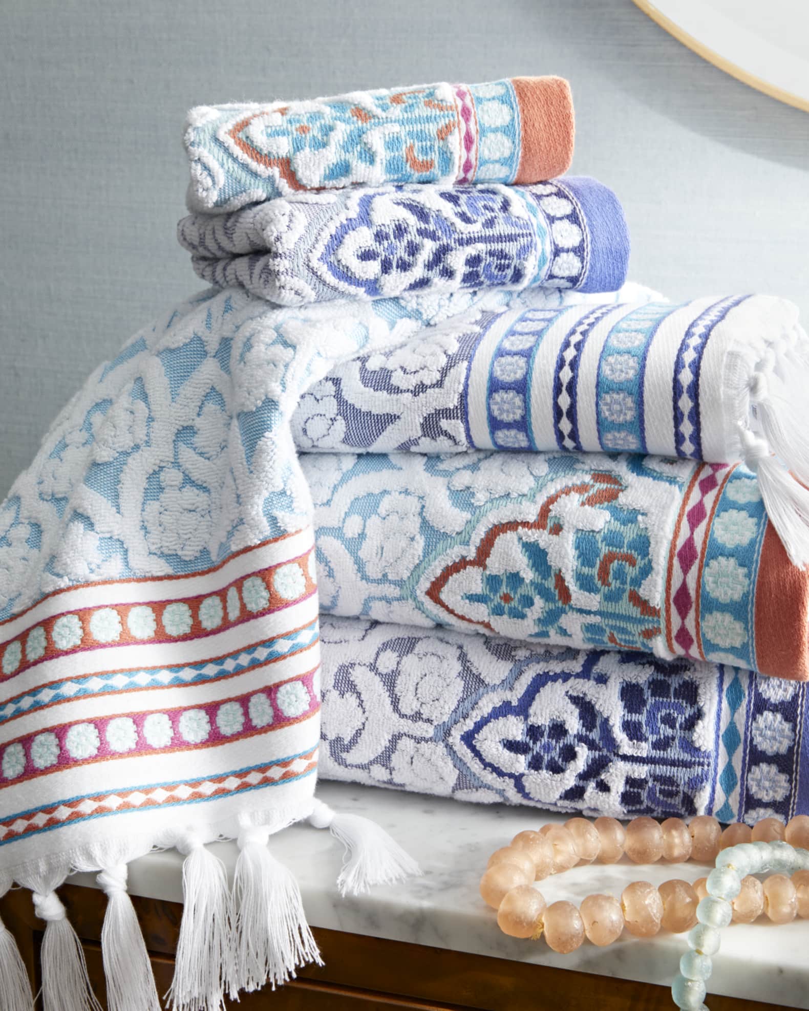 John Robshaw Sheetal Bath Towel | Horchow