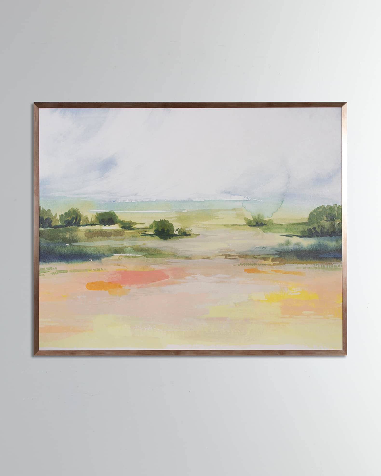 Shadow Catchers Sunlit Marsh I, 62" x 50" | Horchow