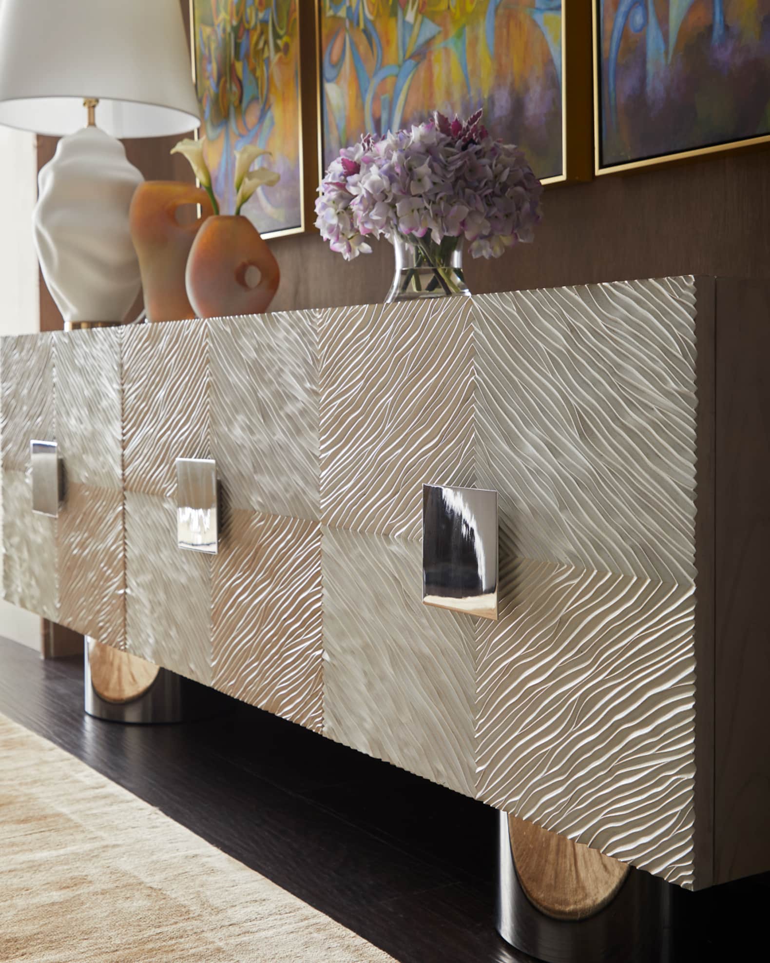 Bernhardt Interiors Ciara Entertainment Console Table | Horchow