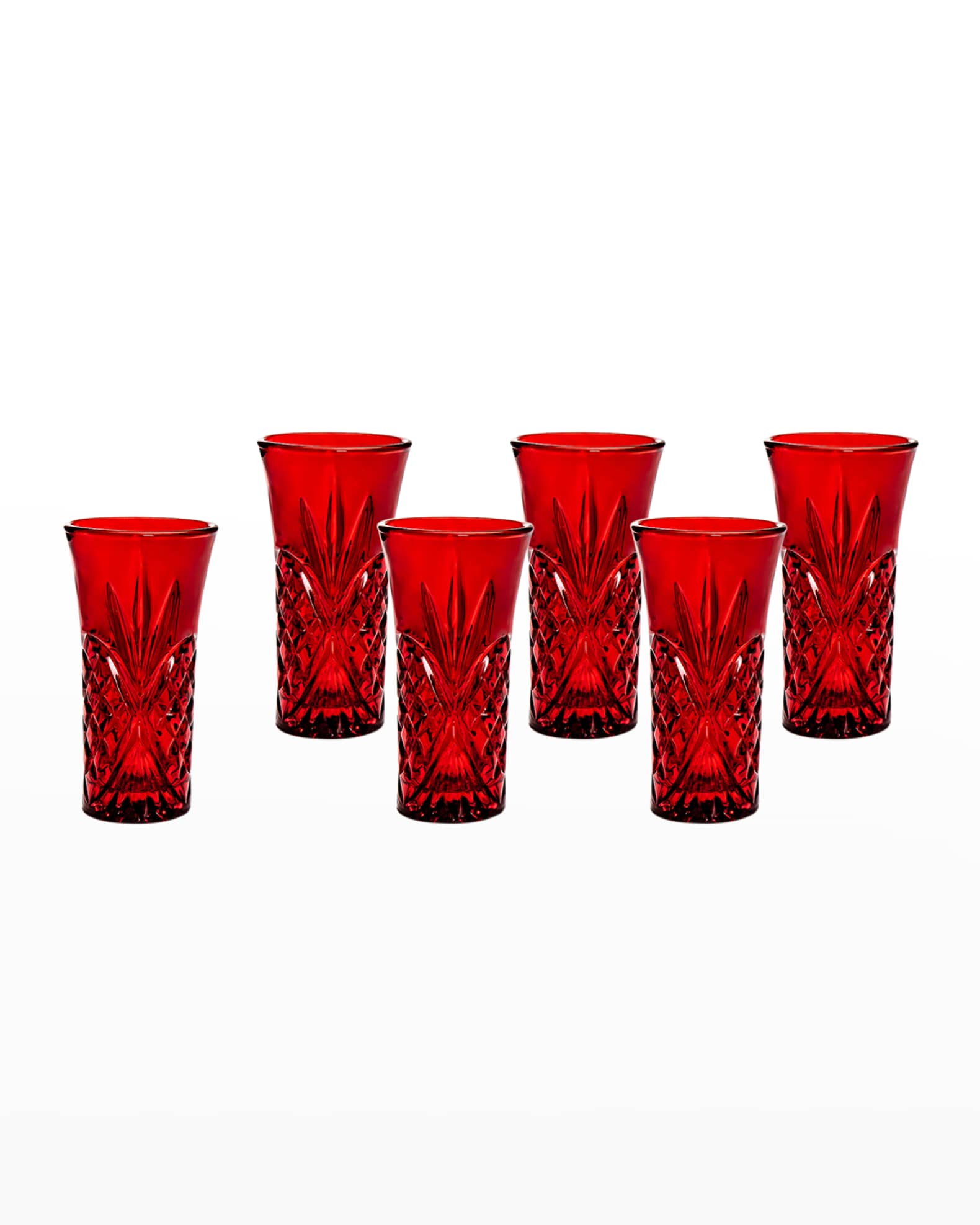 Godinger Red Dublin Shooters, Set of 6 | Horchow