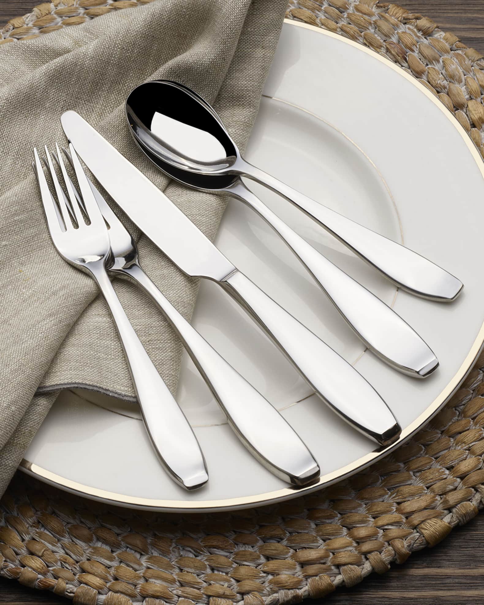 Mikasa Cayden 18/10 20-Piece Flatware Set | Horchow