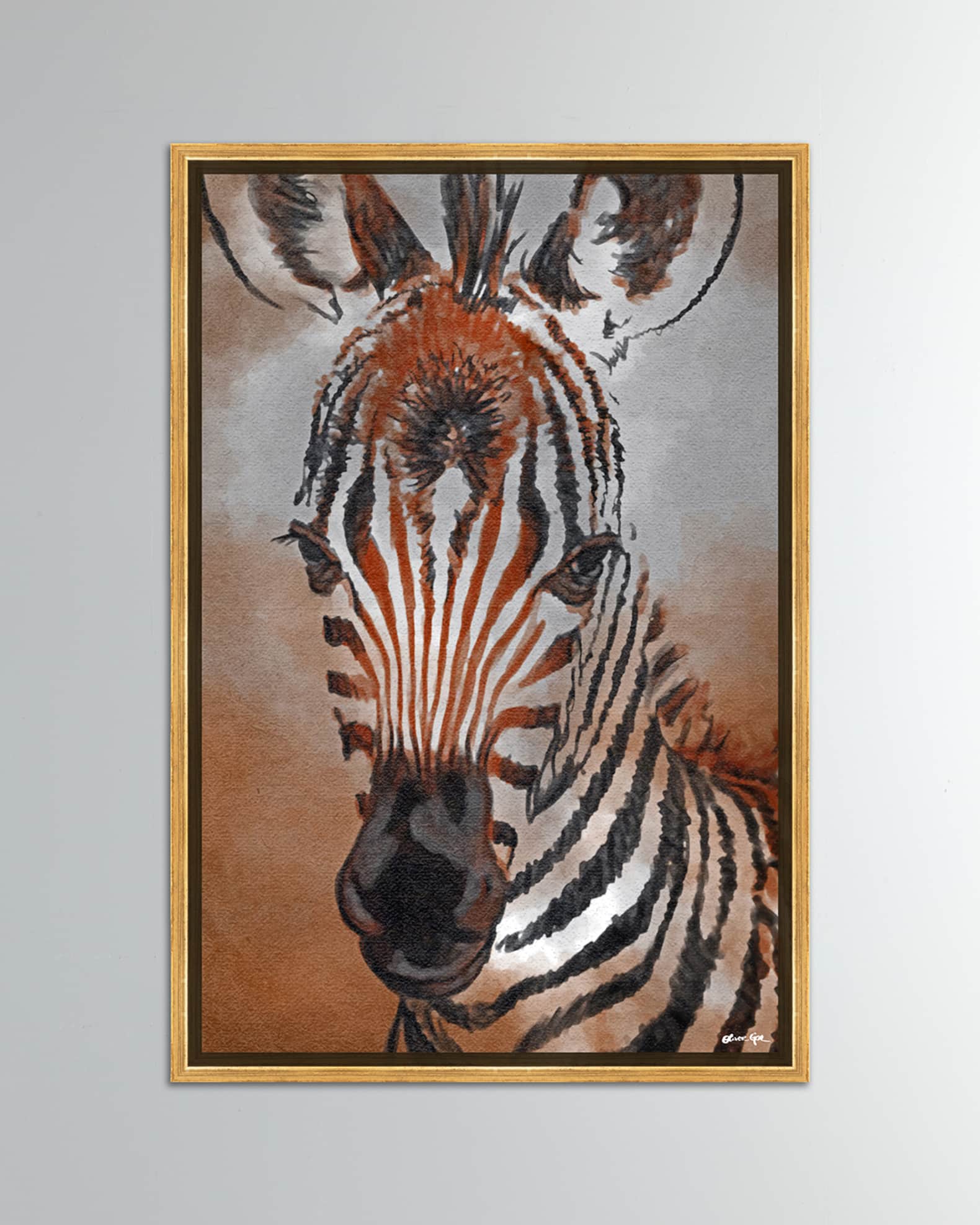 The Oliver Gal Artist Co. Zebra Colt Giclee | Horchow