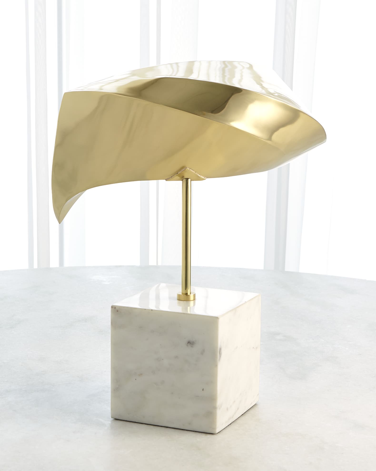Global Views Wave Sculpture - 19" | Horchow