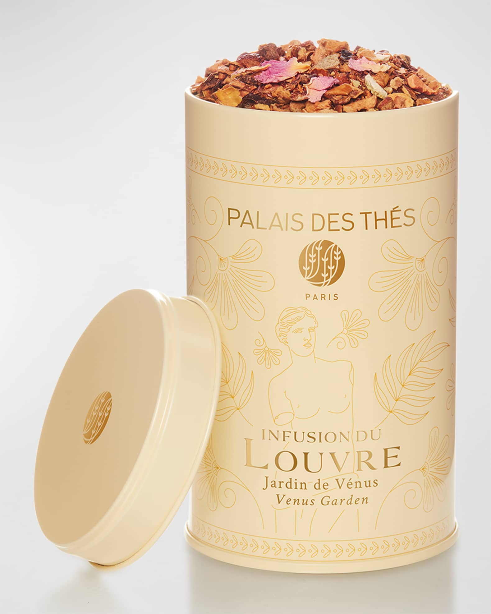 Palais des Thes x Louvre Museum Infusion Du Louvre Garden of Venus Loose-Leaf Tea Tin | Horchow