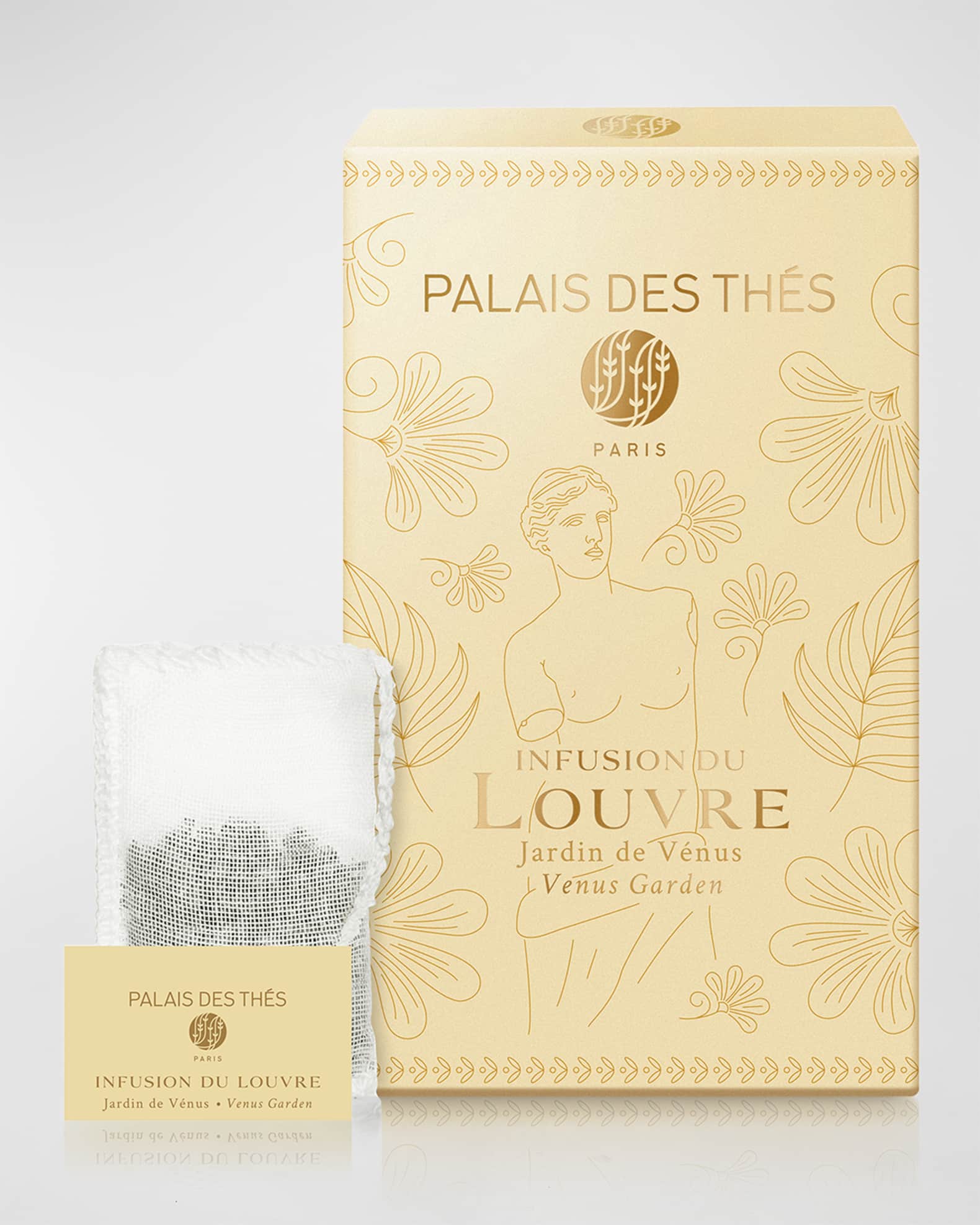 Palais des Thes x Louvre Museum Infusion Du Louvre Garden of Venus Tea Bags Box, 20 Count | Horchow