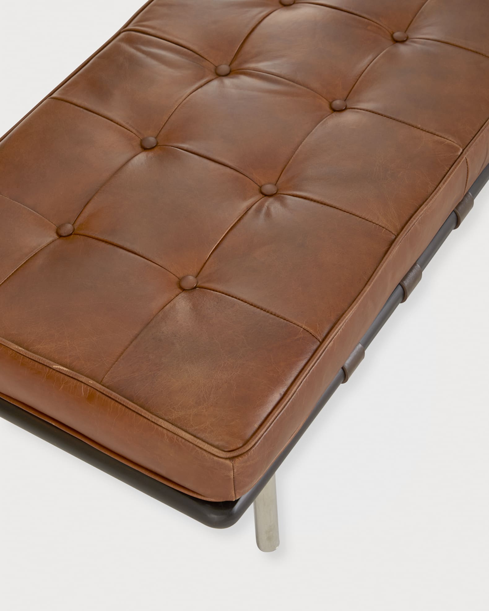 Regina Andrew Tufted Leather Gallery Bench | Horchow