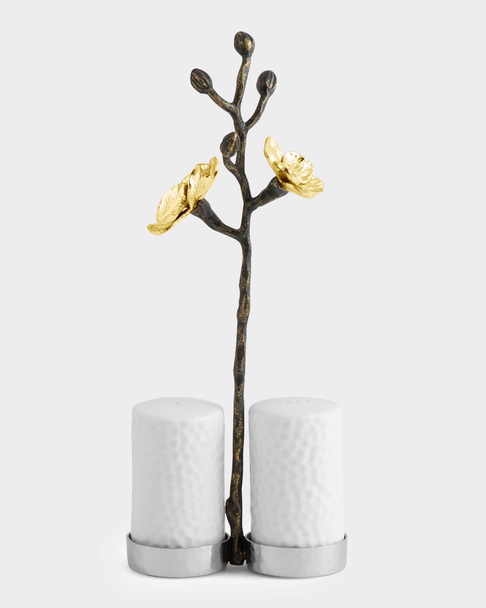 Michael Aram Gold Orchid Salt and Pepper Set | Horchow