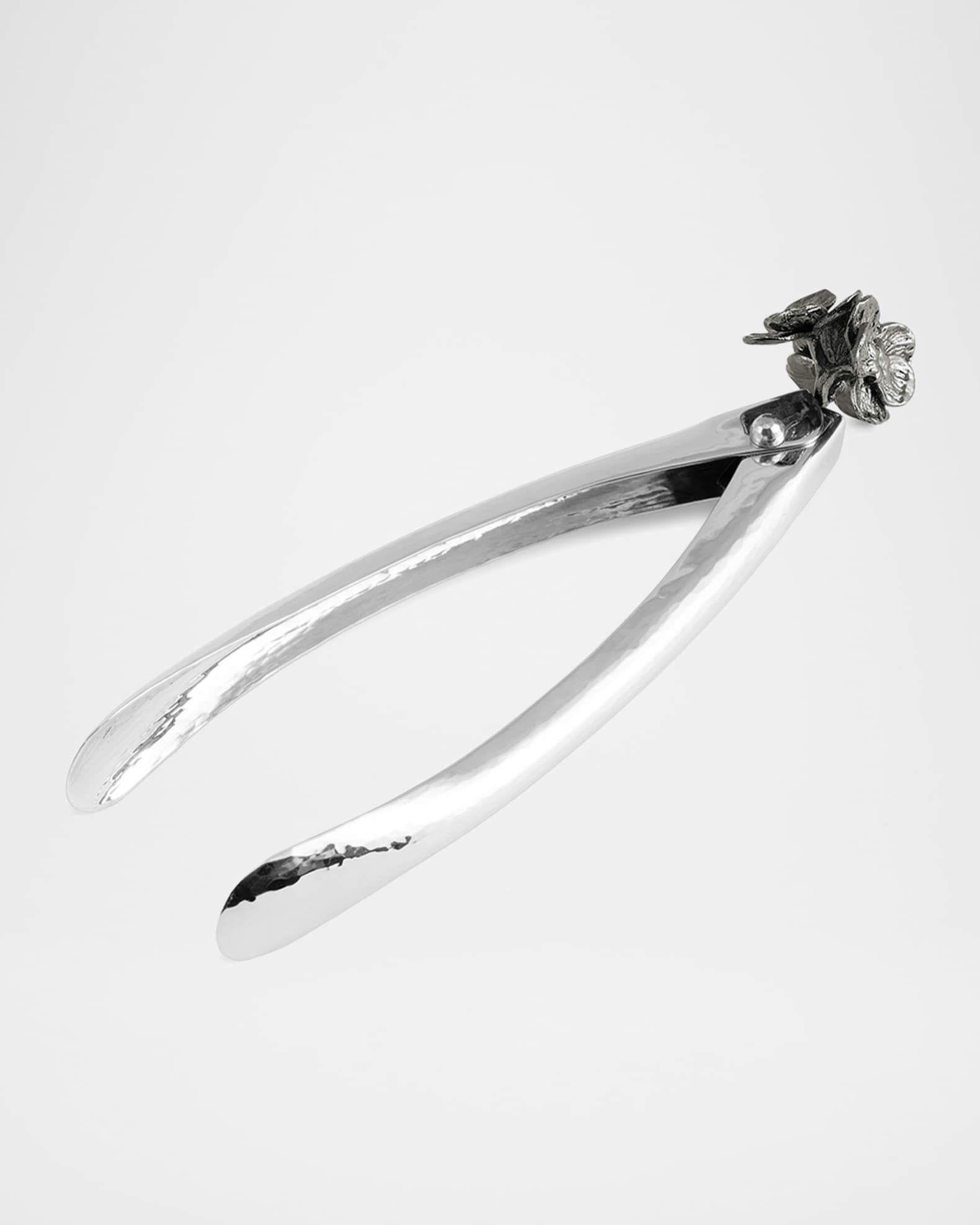 Michael Aram Black Orchid Small Lock-Spring Tongs | Horchow