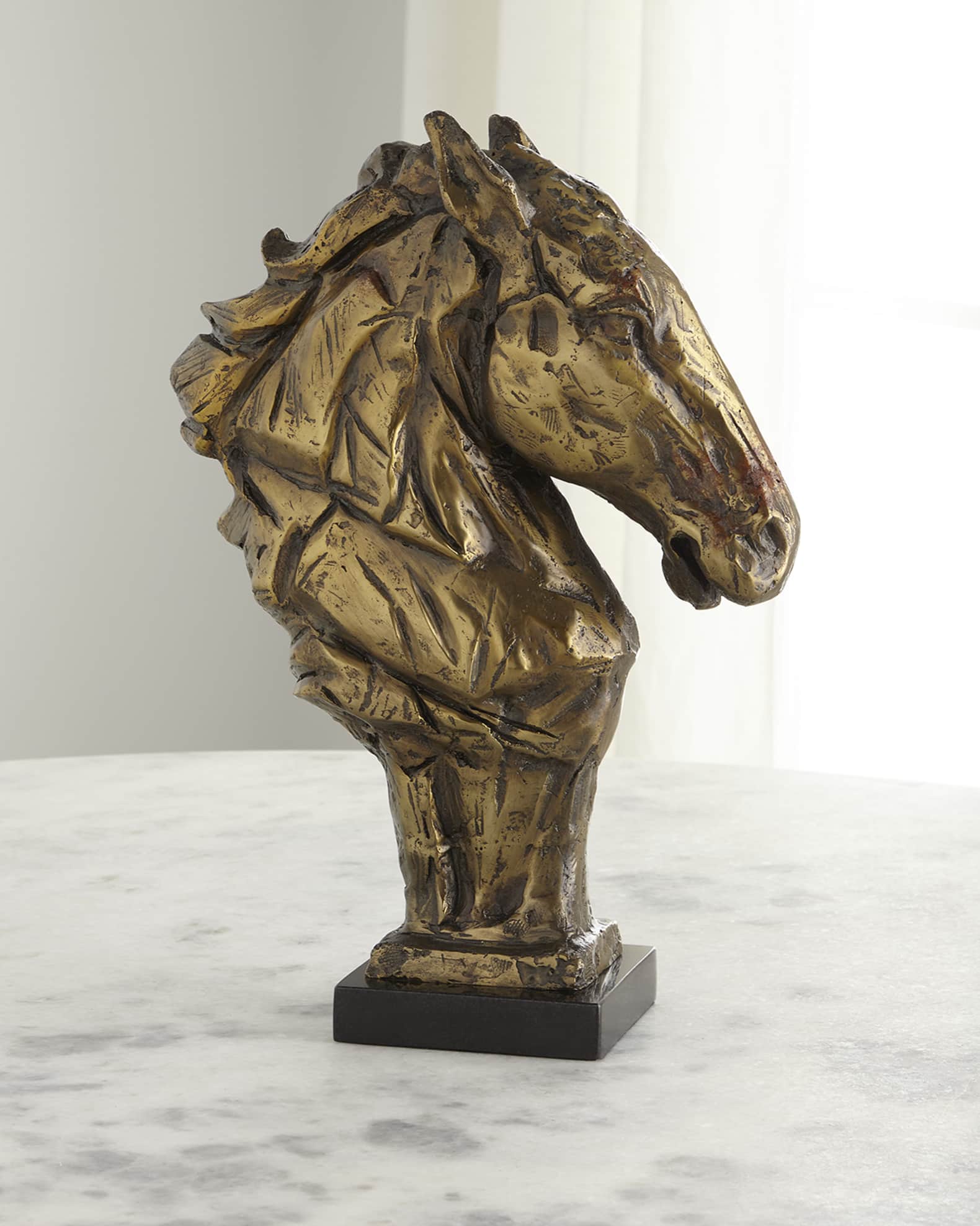 Global Views Horse Head Statue | Horchow