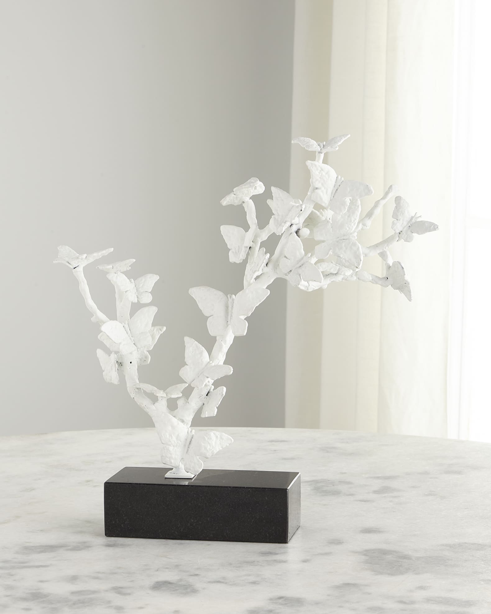 Global Views Butterflies on Branch Statue | Horchow