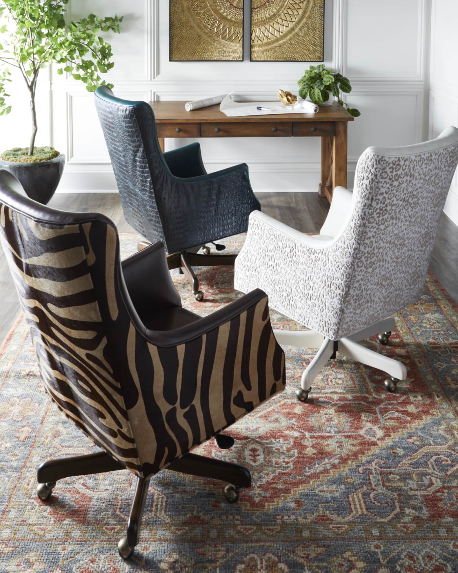 Massoud Sheri Office Chair | Horchow