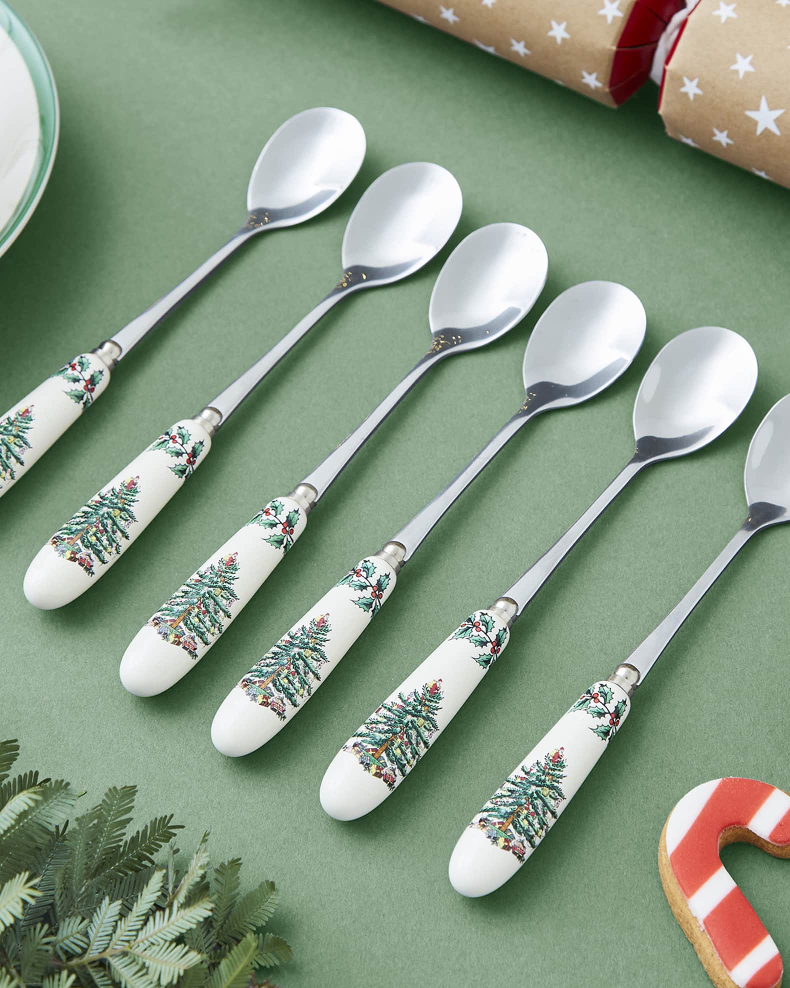 Spode Christmas Tree S/6 Teaspoons, Set of 4 | Horchow