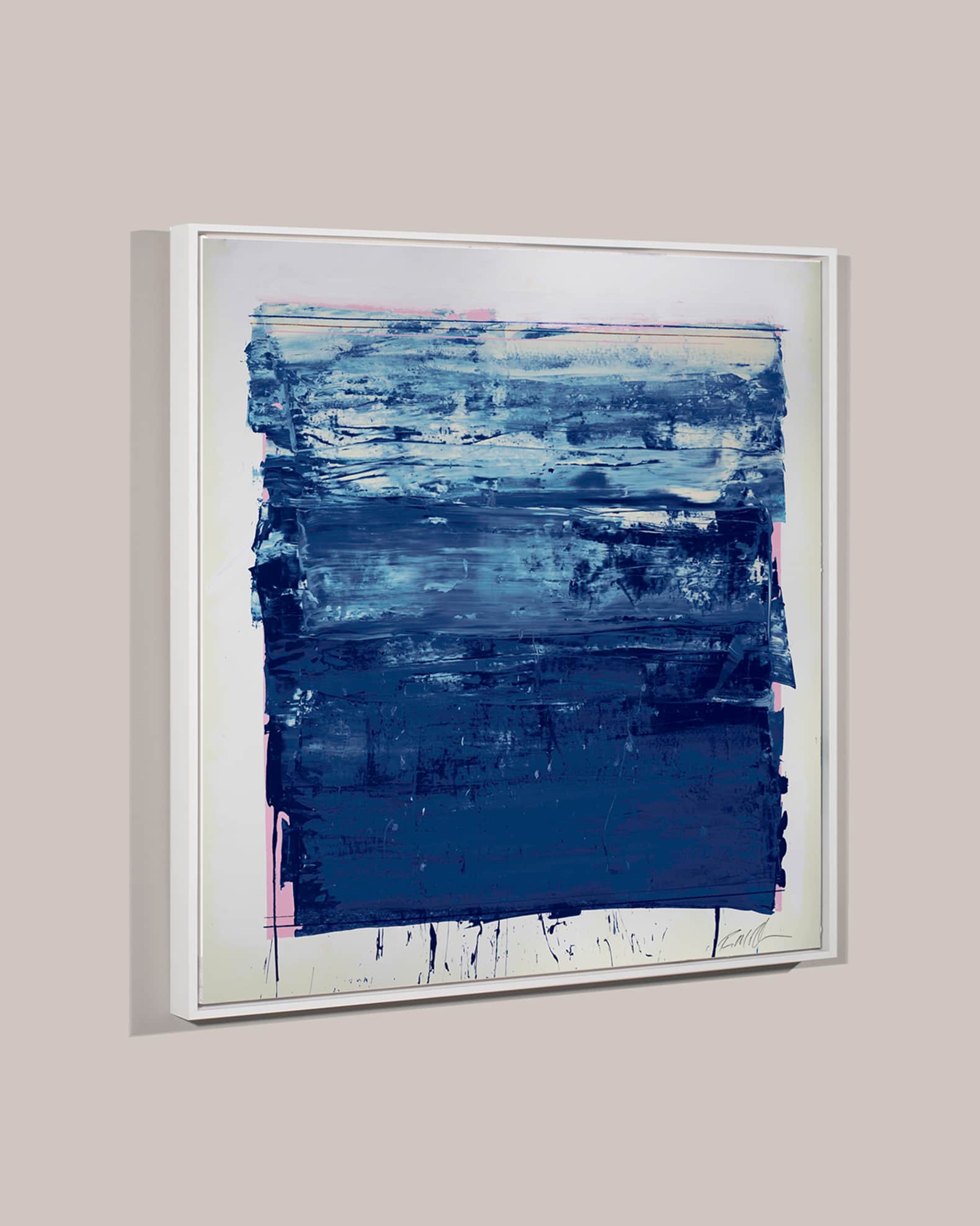 RFA Fine Art "Shorter Line Pink" Giclee by Robert Robinson | Horchow