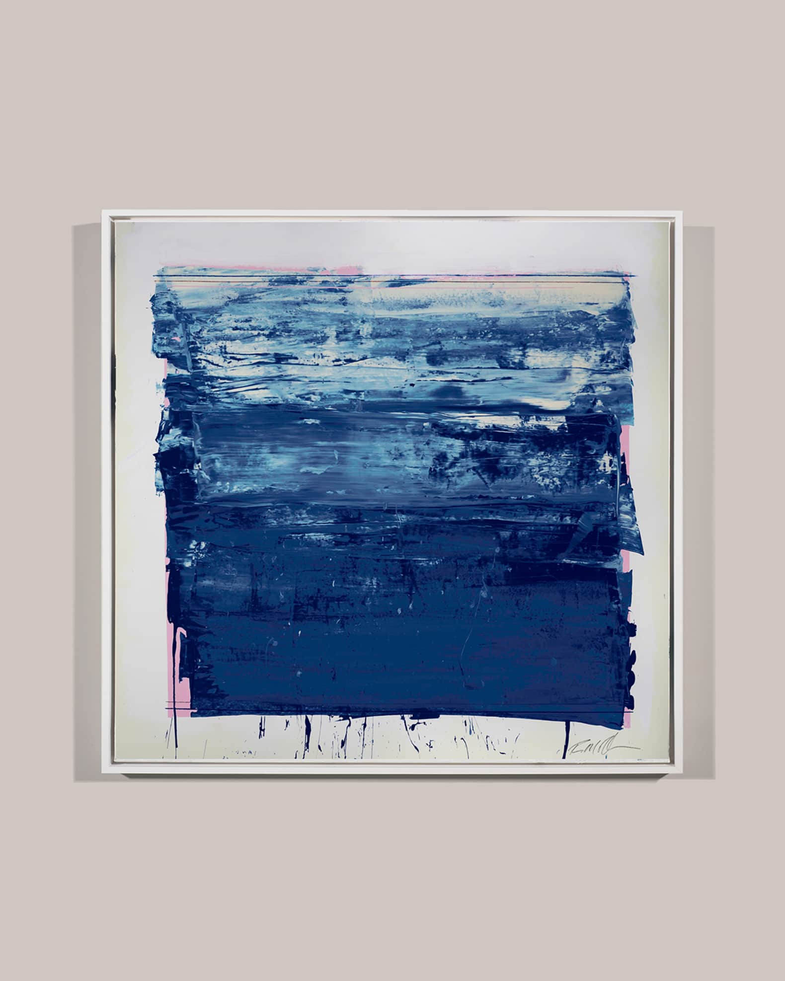 RFA Fine Art "Shorter Line Pink" Giclee by Robert Robinson | Horchow