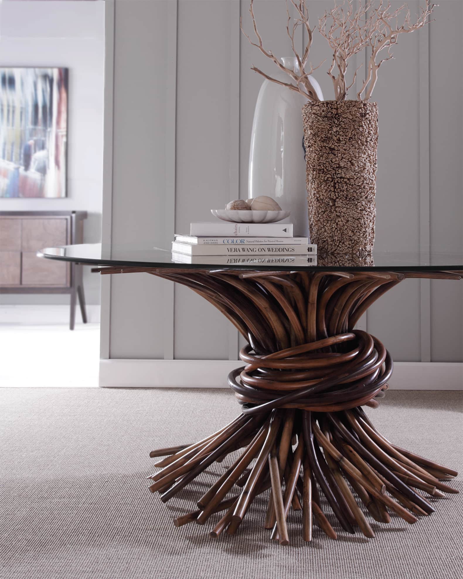 Century Furniture Knot Dining Table | Horchow