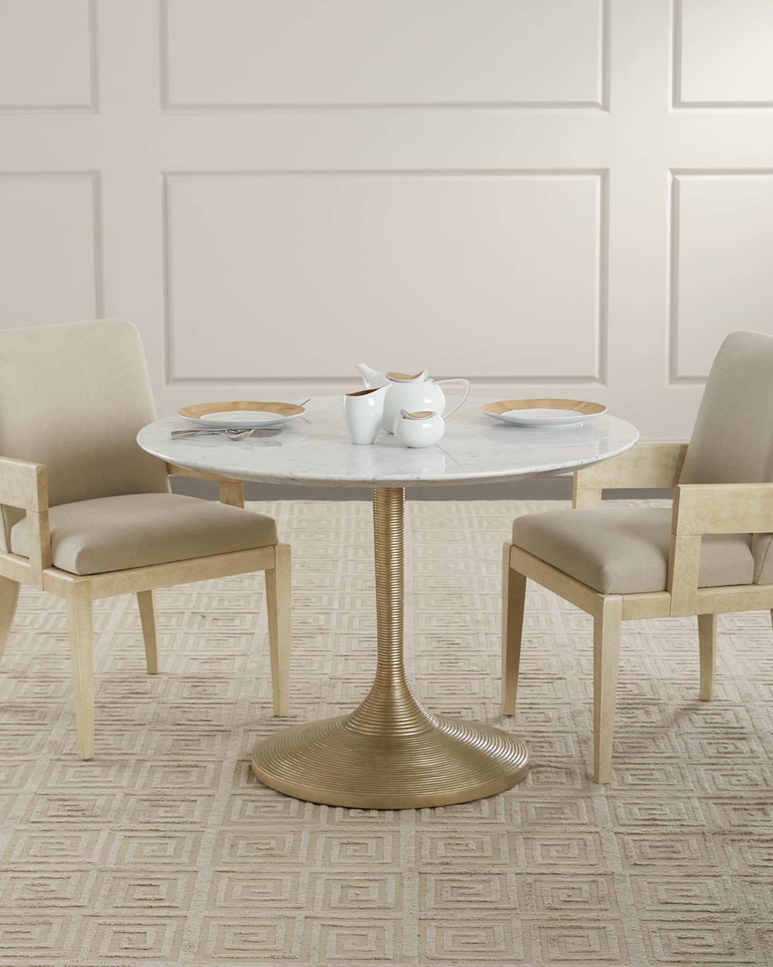 Ambella Coil Dining Table - 42" | Horchow
