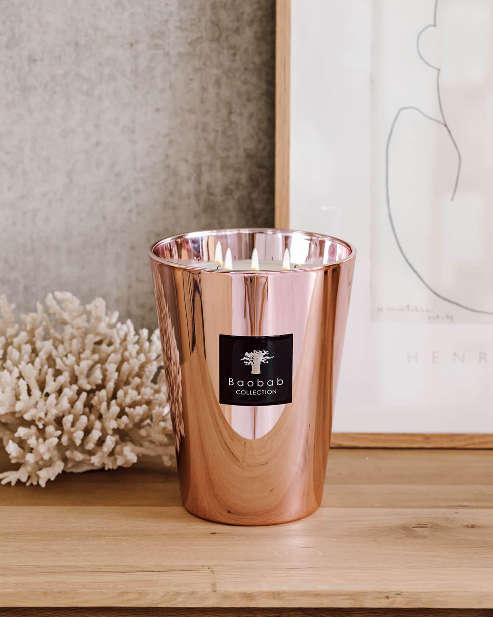 Baobab Collection Les Exclusives Roseum Max24 Candle | Horchow