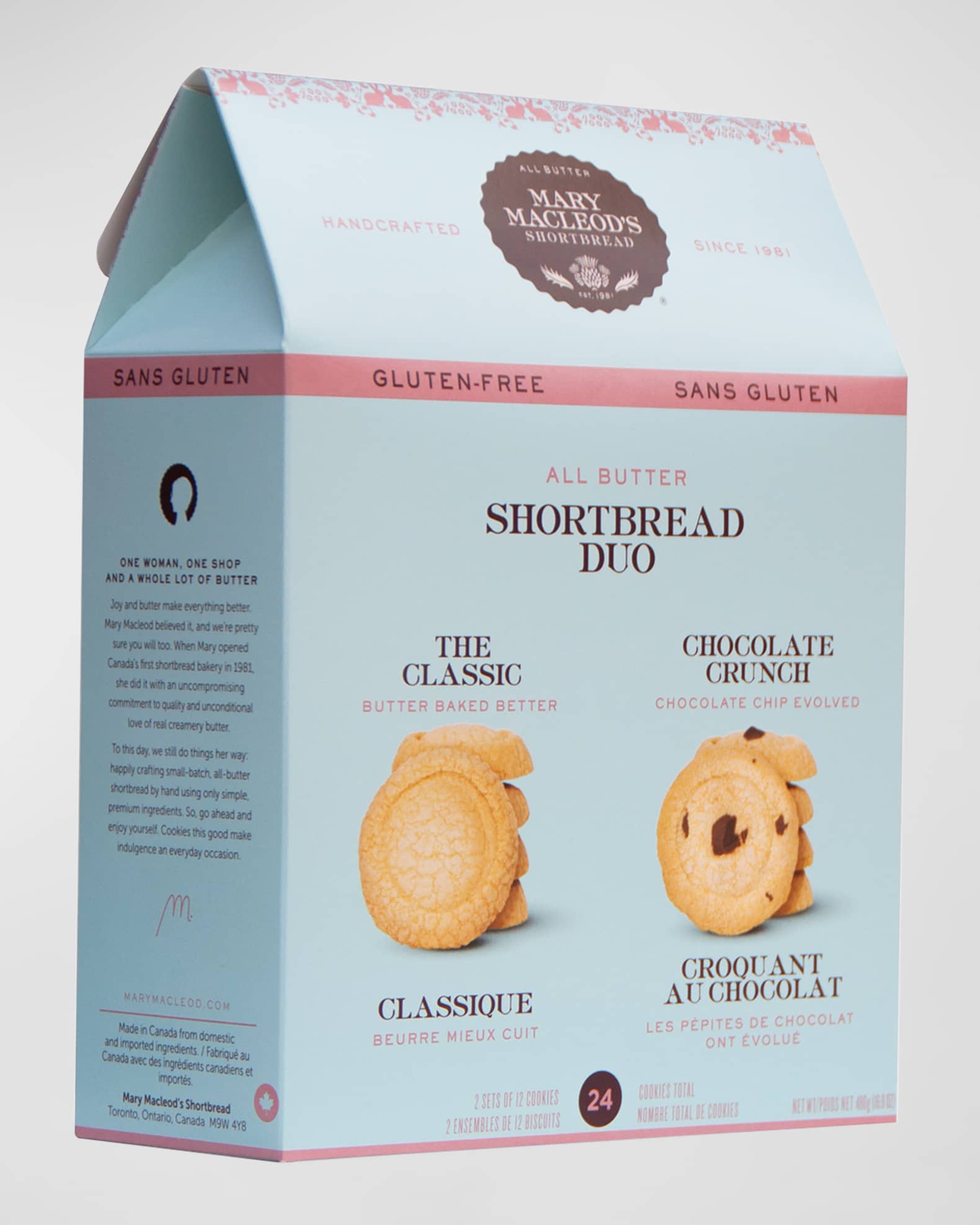 Mary Macleod’s Shortbread Gluten-Free Mixed Shortbread Cookie Gift Box ...