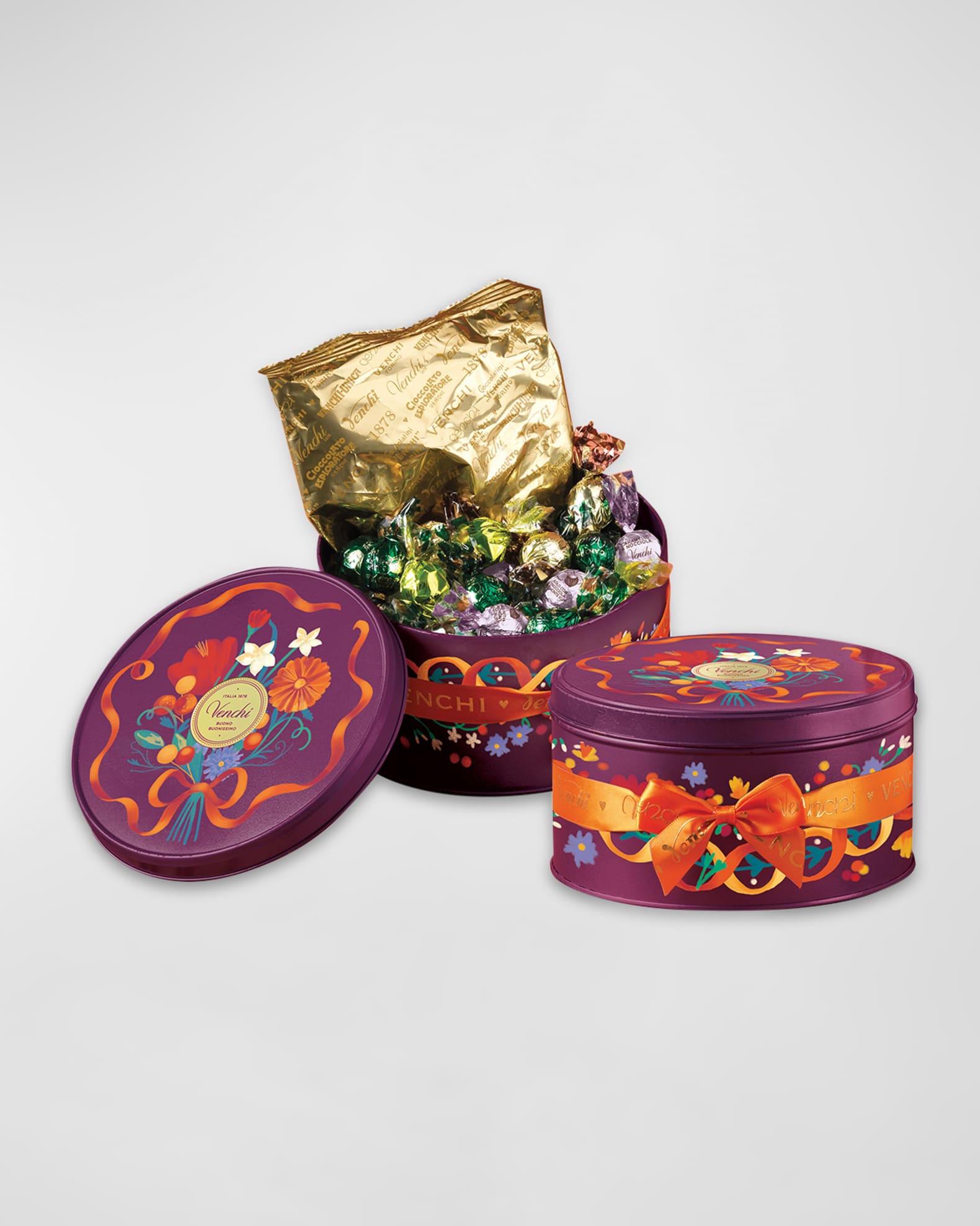 Venchi Autumn Tin of Gluten-Free Assorted Chocolates | Horchow