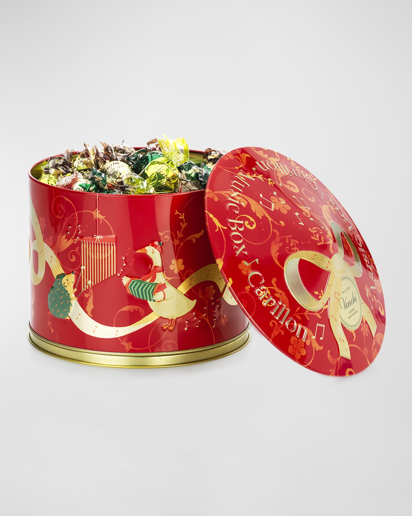 Venchi Carillon Hamper Metal Tin of Gluten-Free Chocolates | Horchow