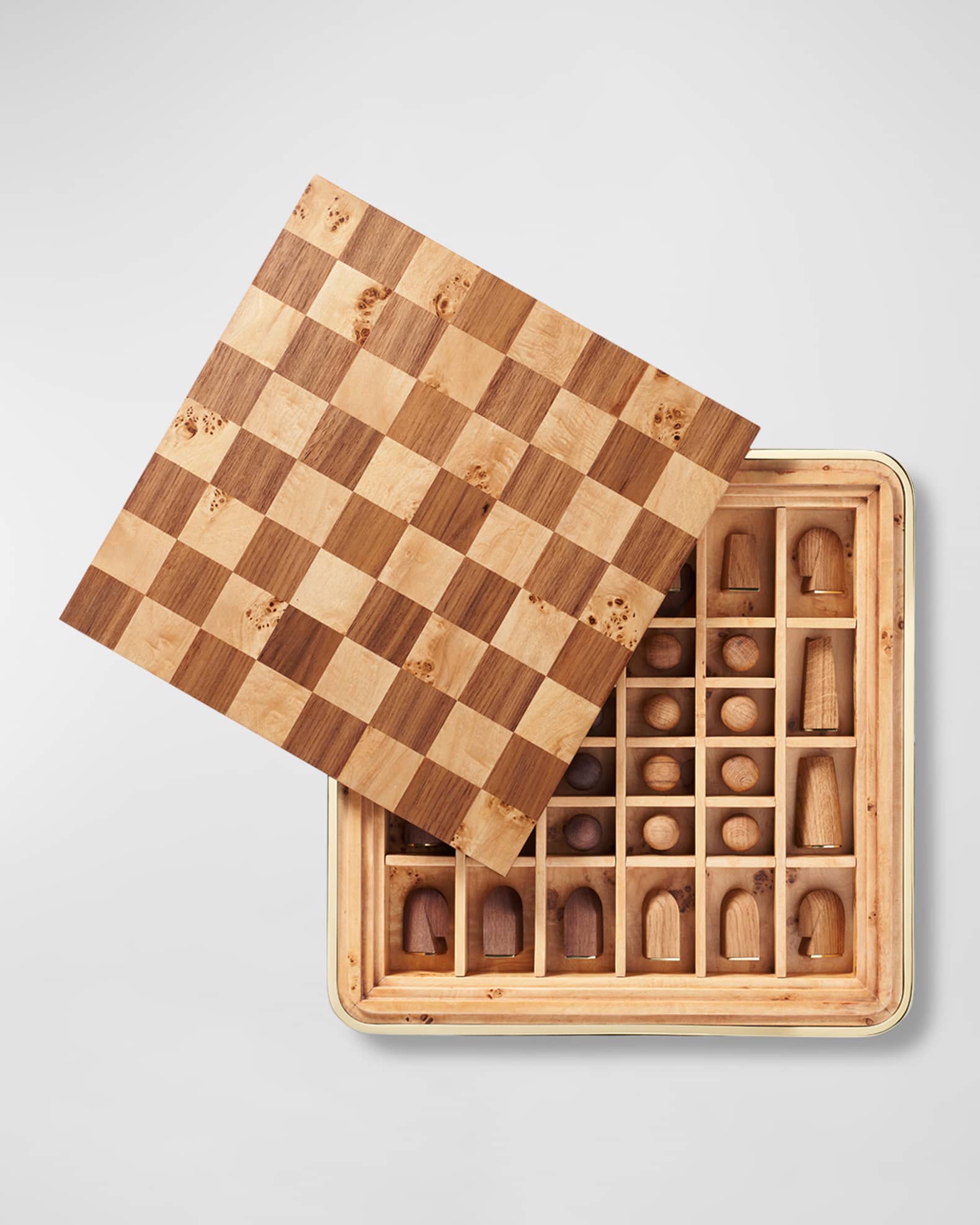 AERIN Velvet Chess Set | Horchow