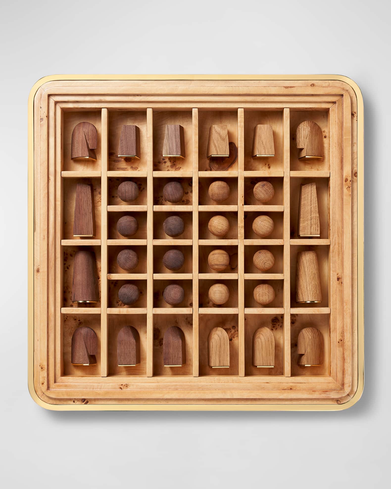 AERIN Velvet Chess Set | Horchow