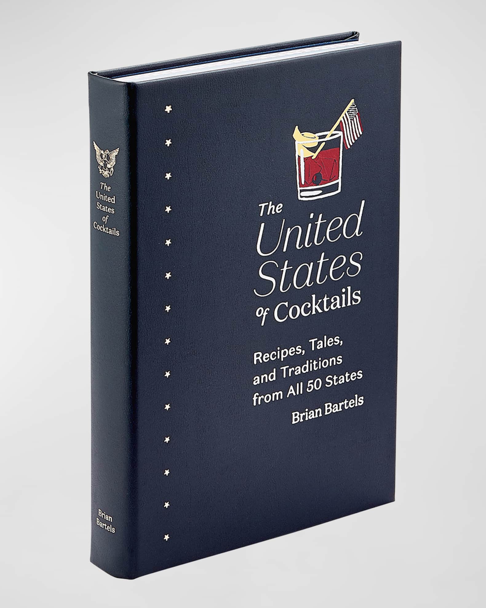 Graphic Image The United States Of Cocktails Leather Bound Book ...