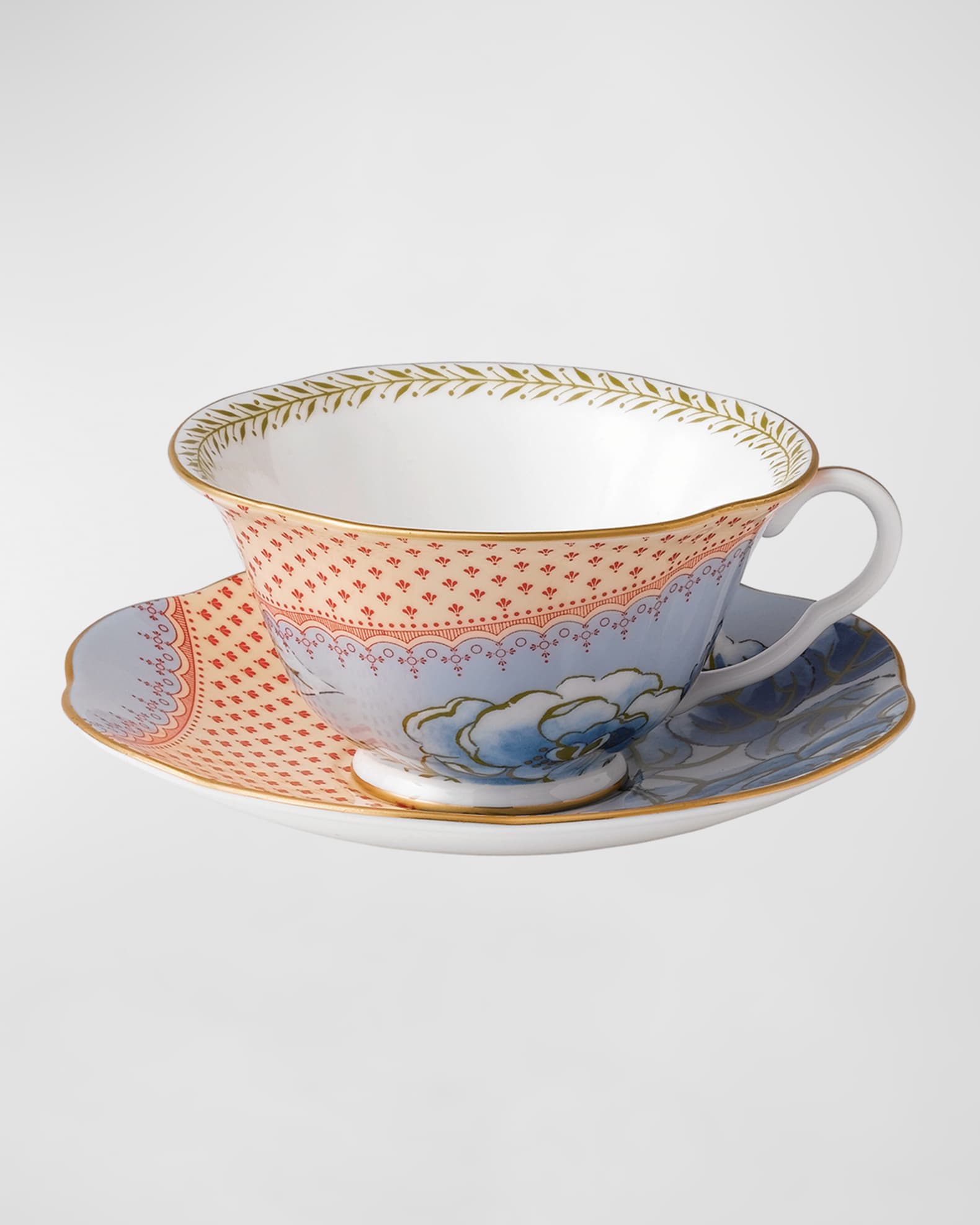 Wedgwood Butterfly Bloom Tecup & Saucer Set | Horchow