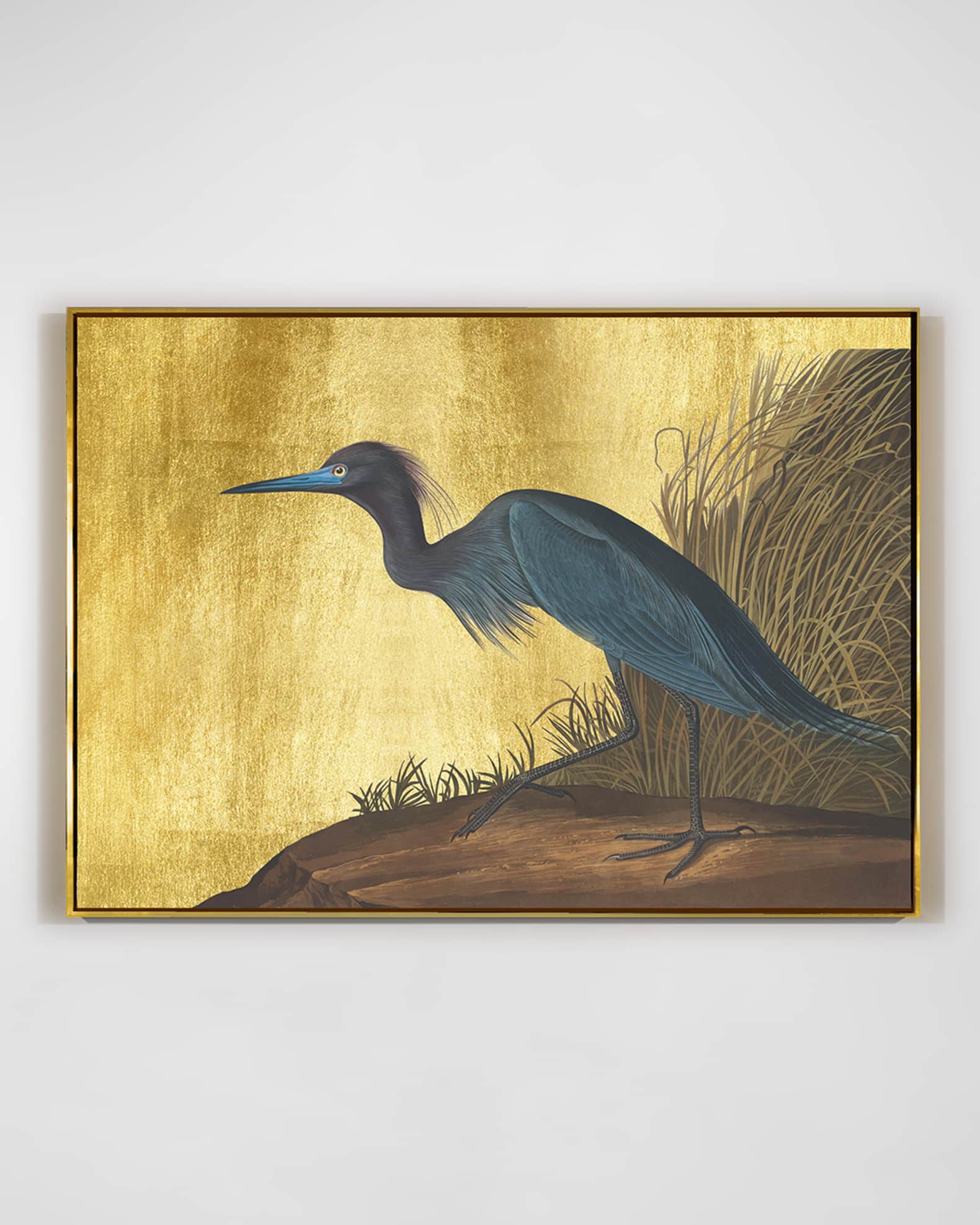 RFA Fine Art "Blue Crane" Wall Art | Horchow