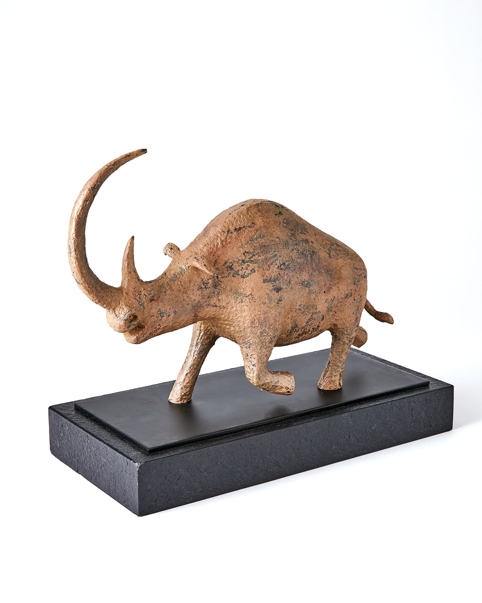 Citizen Artist by Global Views Rhino Cave Sculpture | Horchow