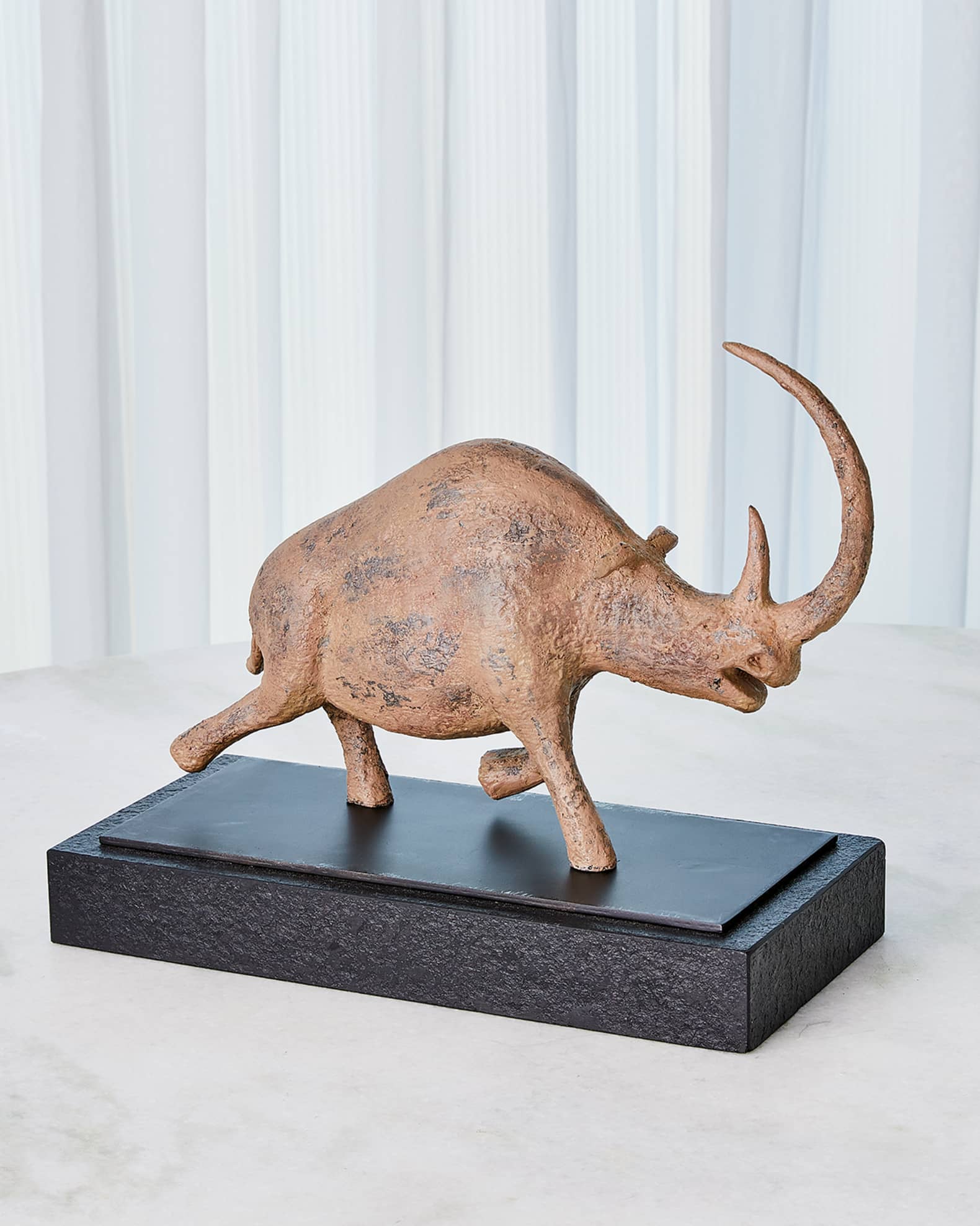 Citizen Artist by Global Views Rhino Cave Sculpture | Horchow