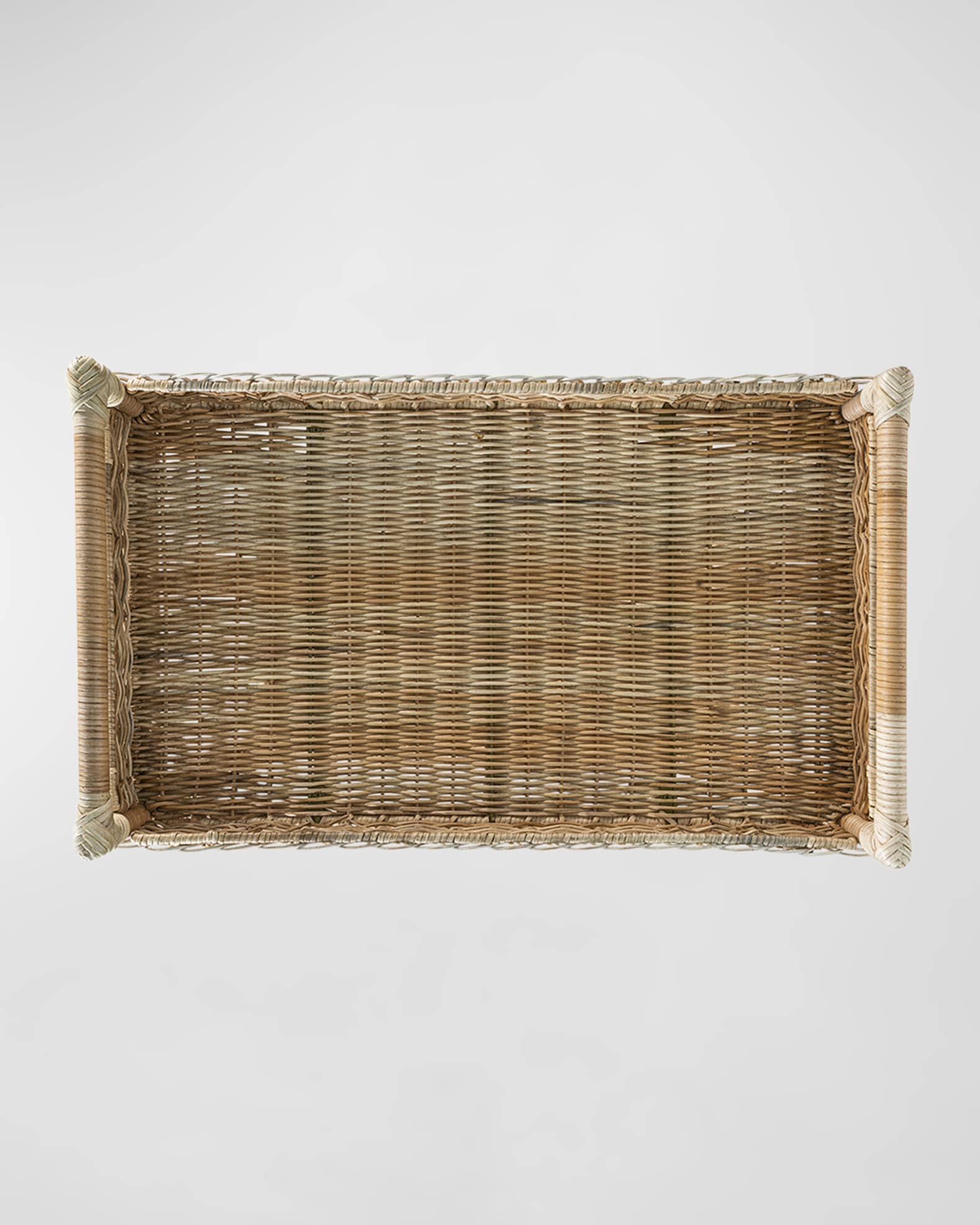 Juliska Provence Rattan Bar Cart - Whitewash | Horchow