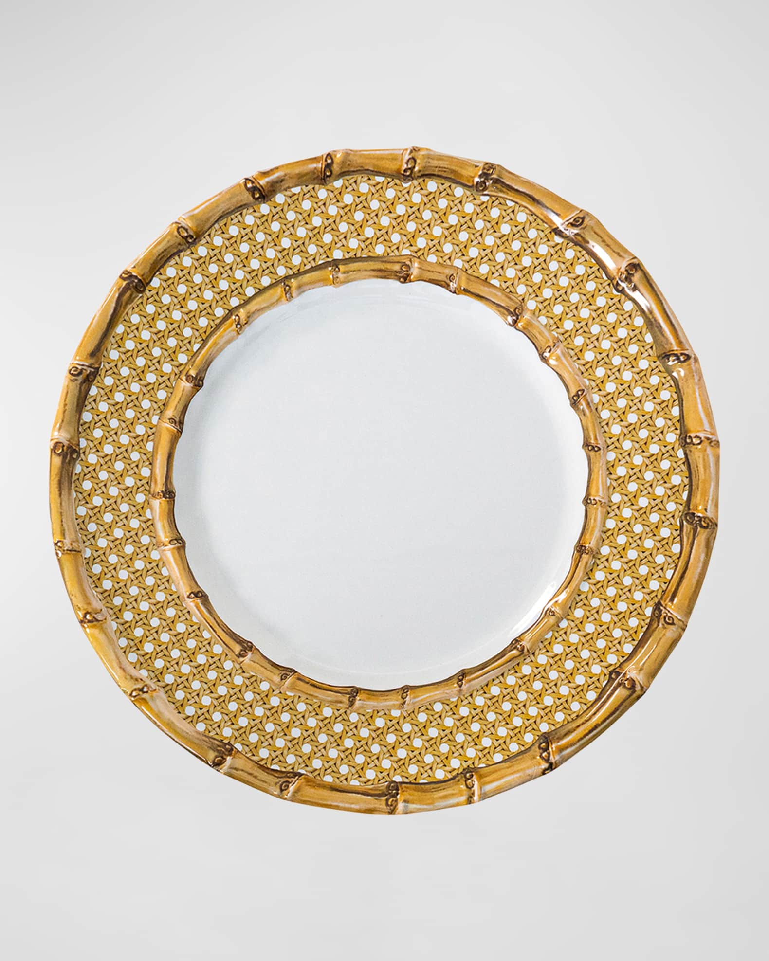 Juliska Bamboo Caning Melamine Dinner Plate | Horchow