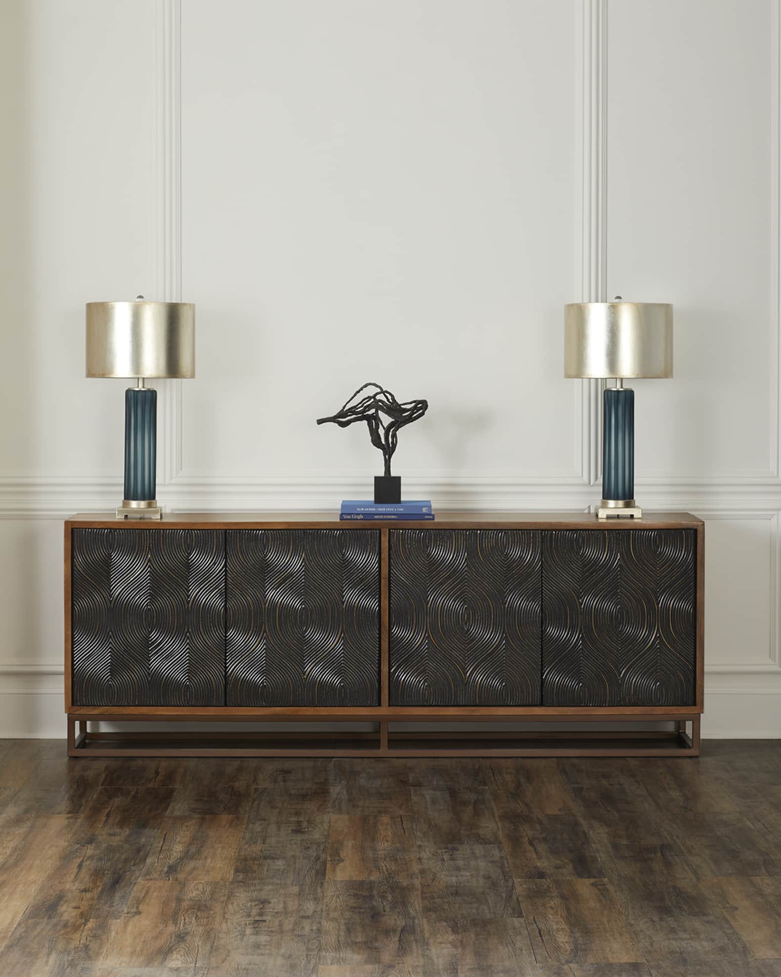 Hooker Furniture Swirl Door Entertainment Console