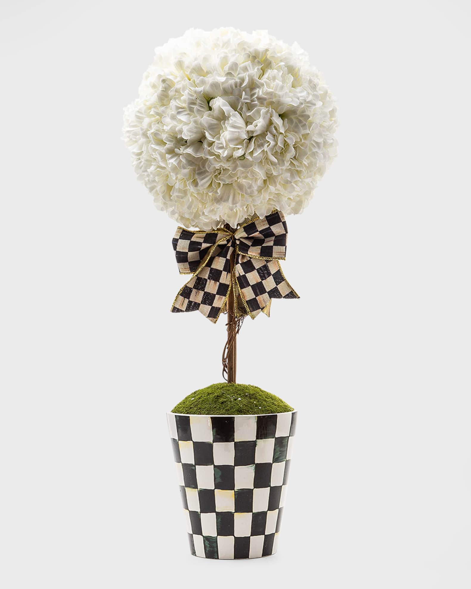 MacKenzie-Childs Ivory Topiary Drop in Large | Horchow