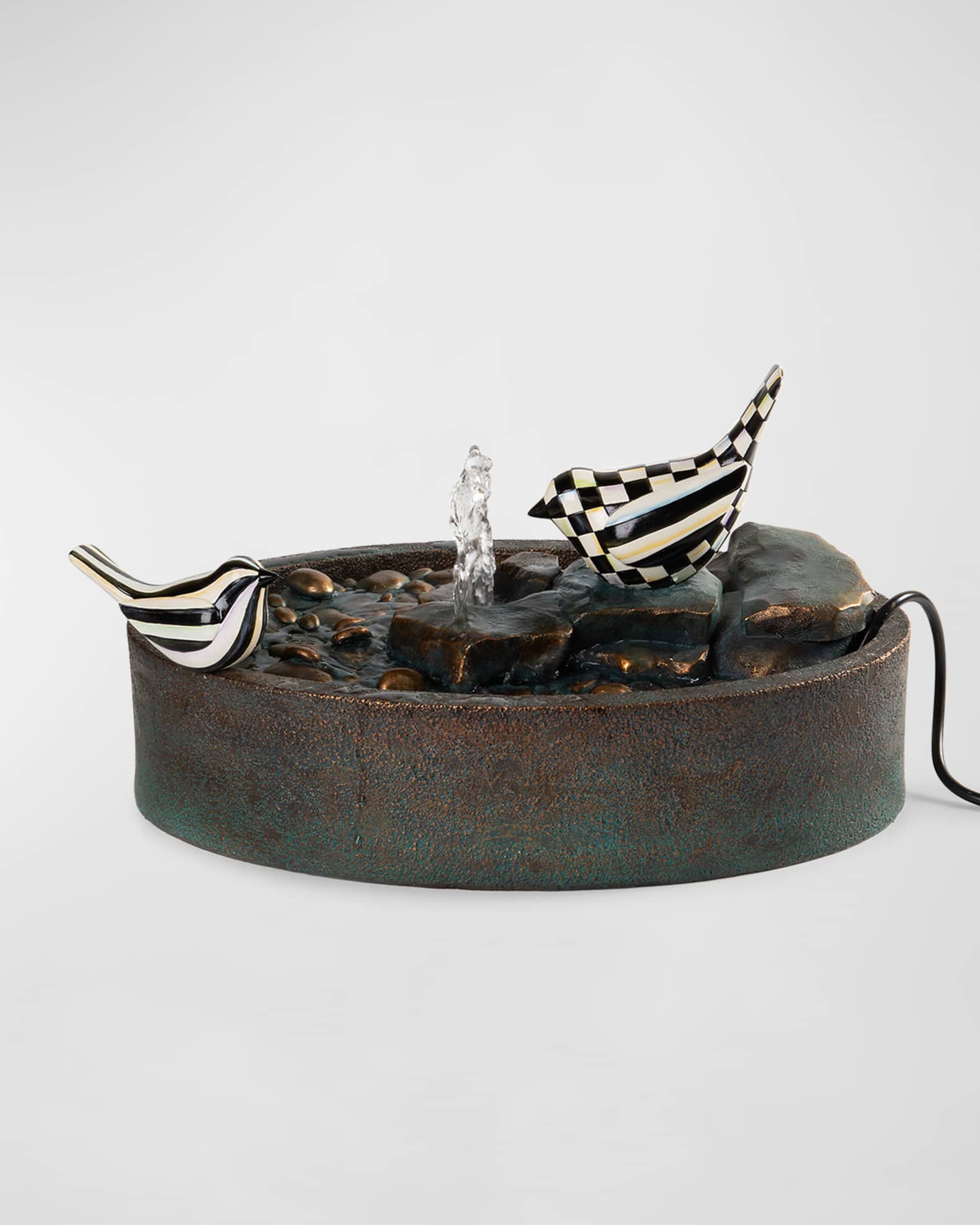 MacKenzie-Childs Bird Tranquility Fountain | Horchow