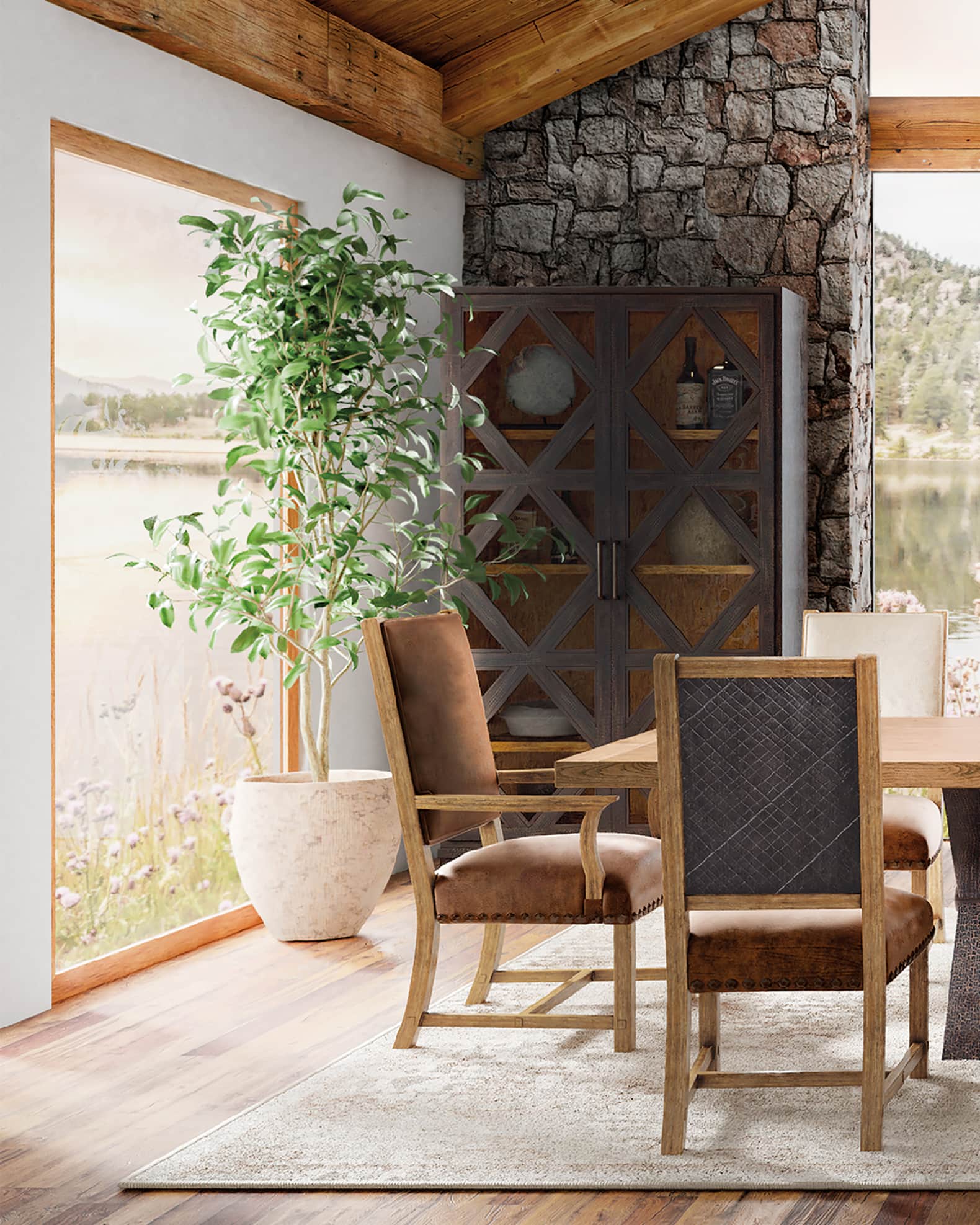 Hooker Furniture Big Sky Host Dining Chair | Horchow