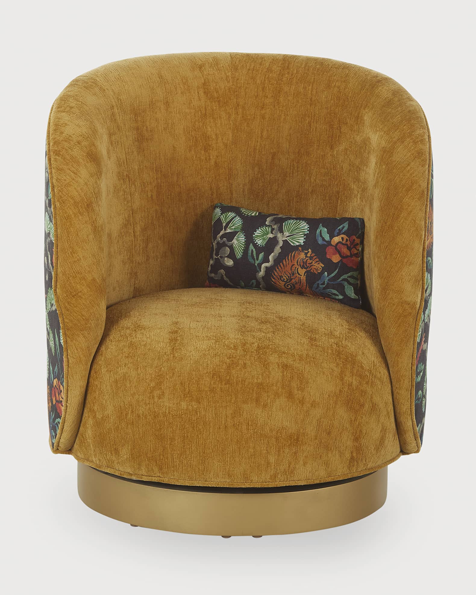 Haute House x Stroheim Misha Swivel Chair | Horchow