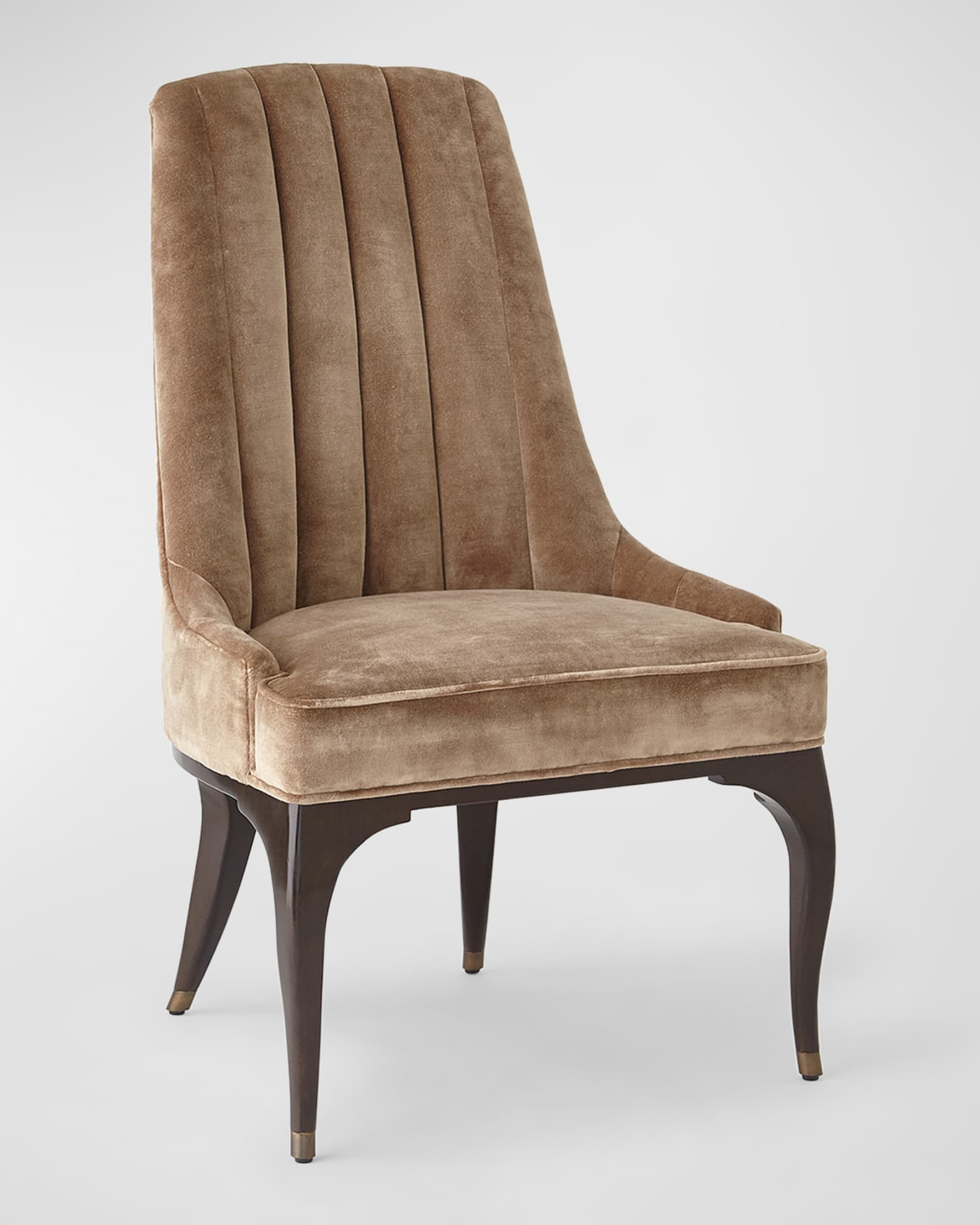 George Sellers for Global Views Harper Channel Tufted Dining Chair ...