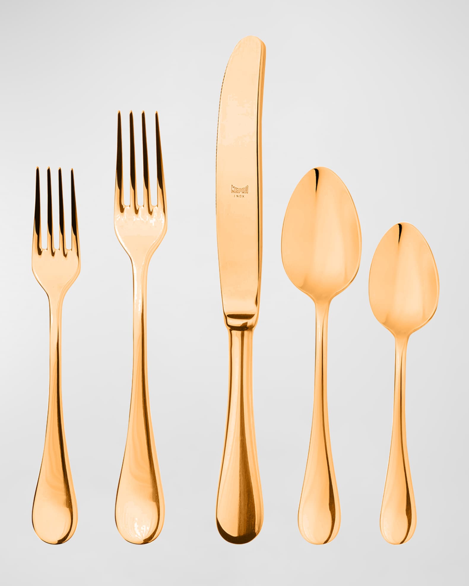 Mepra Brescia Oro 5-Piece Flatware Set | Horchow