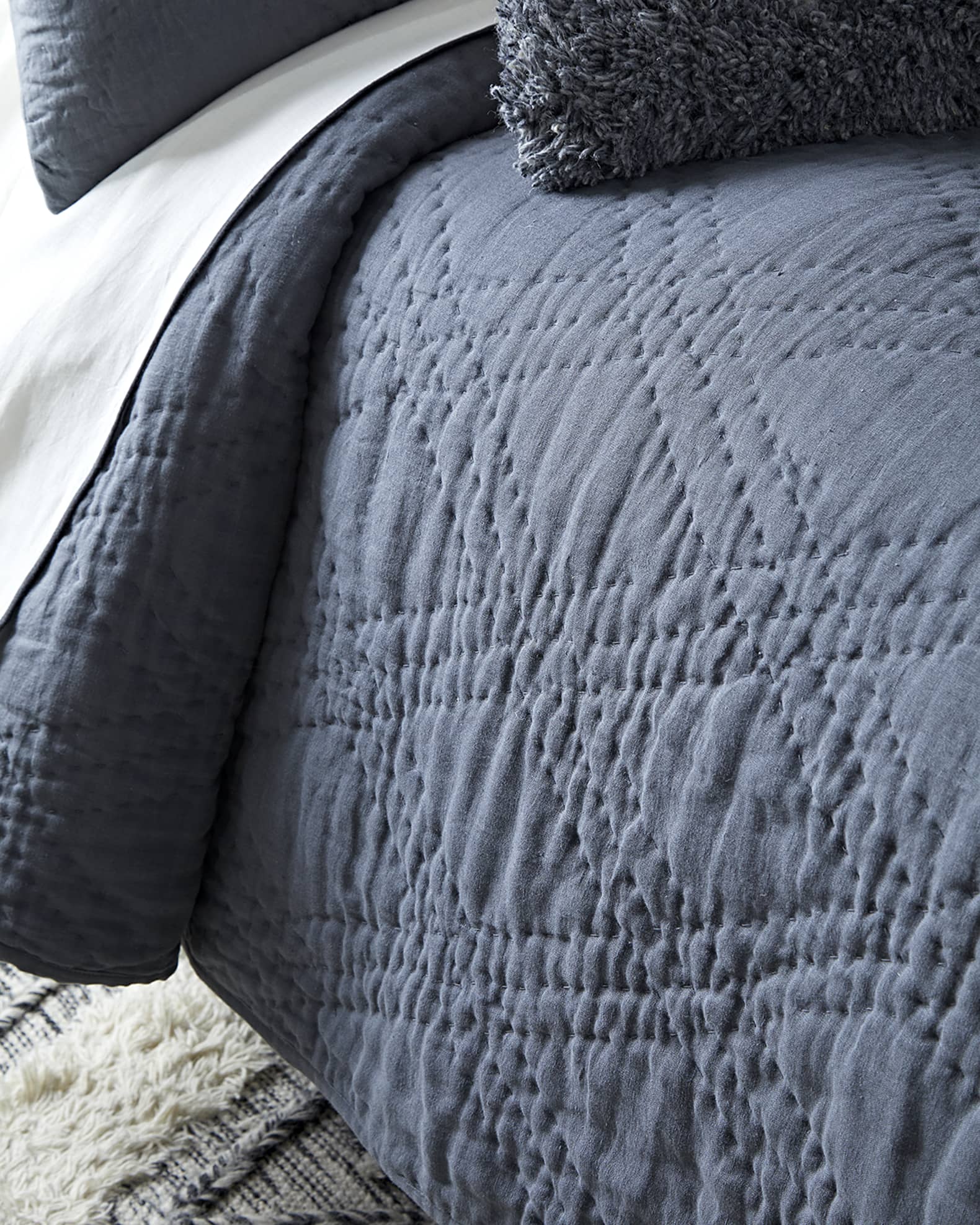 Amity Home Barcelona Linen Quilt, King | Horchow