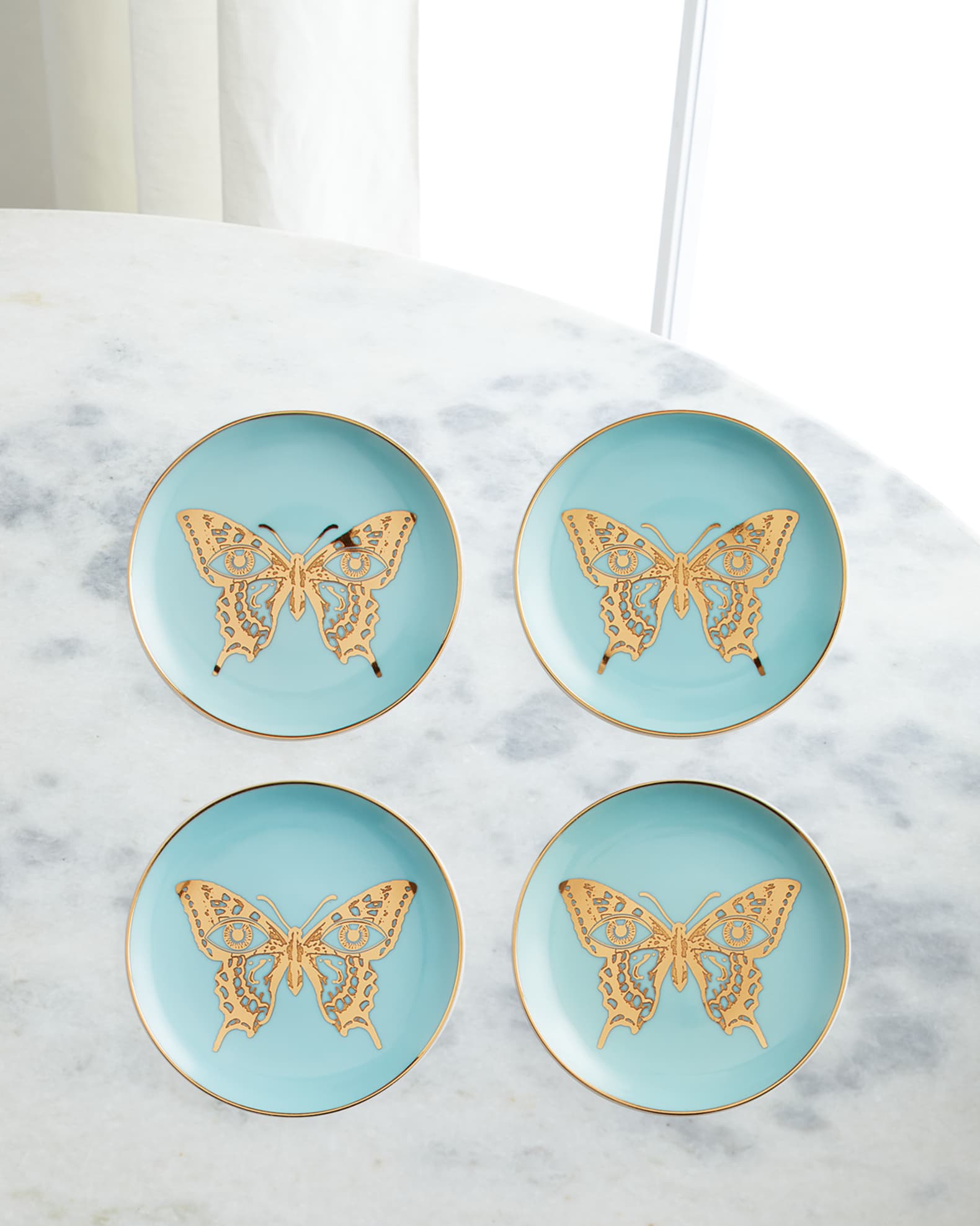 Jonathan Adler Mariposa Coasters, Set of 4 | Horchow Jonathan Adler Mariposa Coasters, Set of 4 | Horchow
