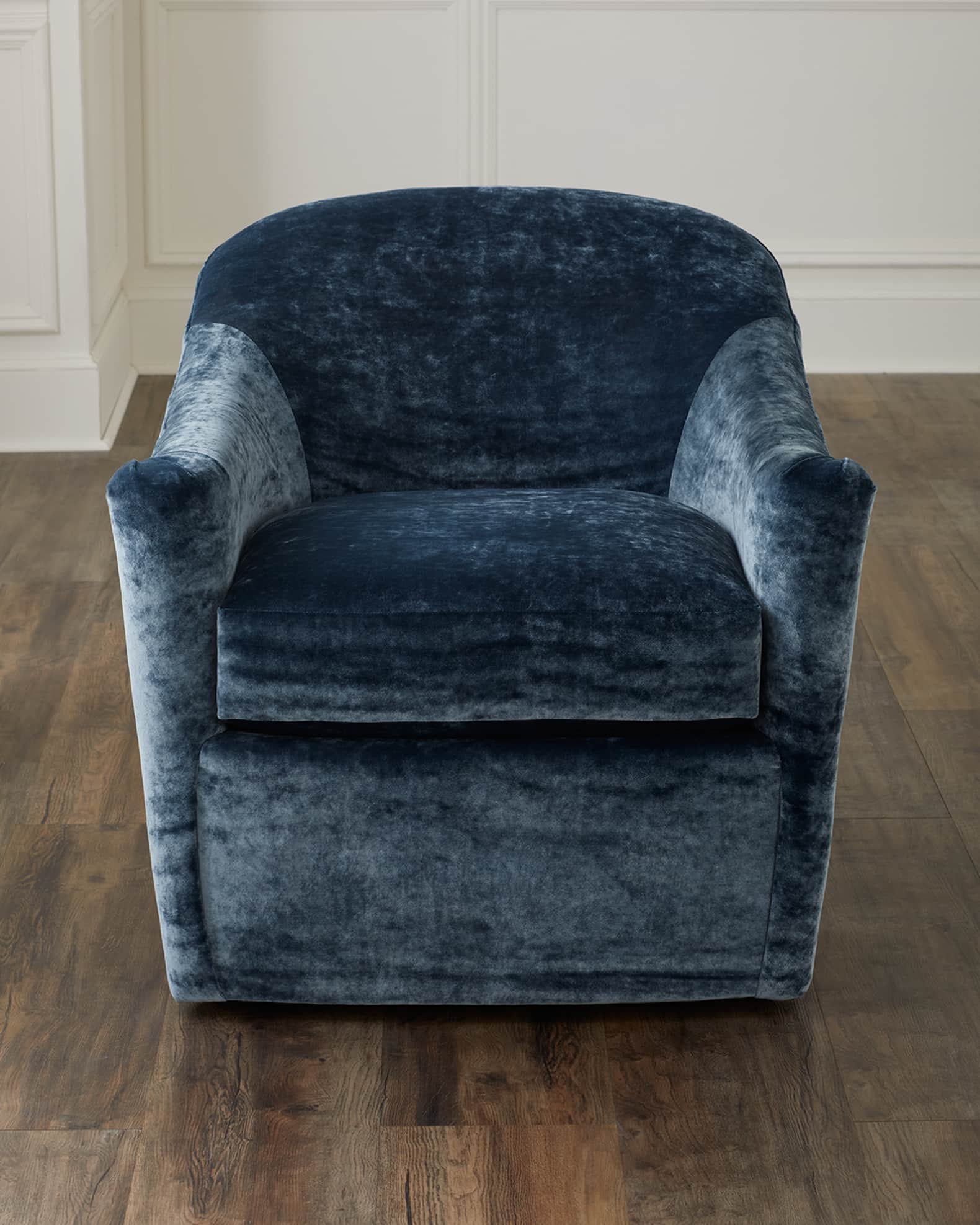 Massoud Taiga Swivel Chair | Horchow