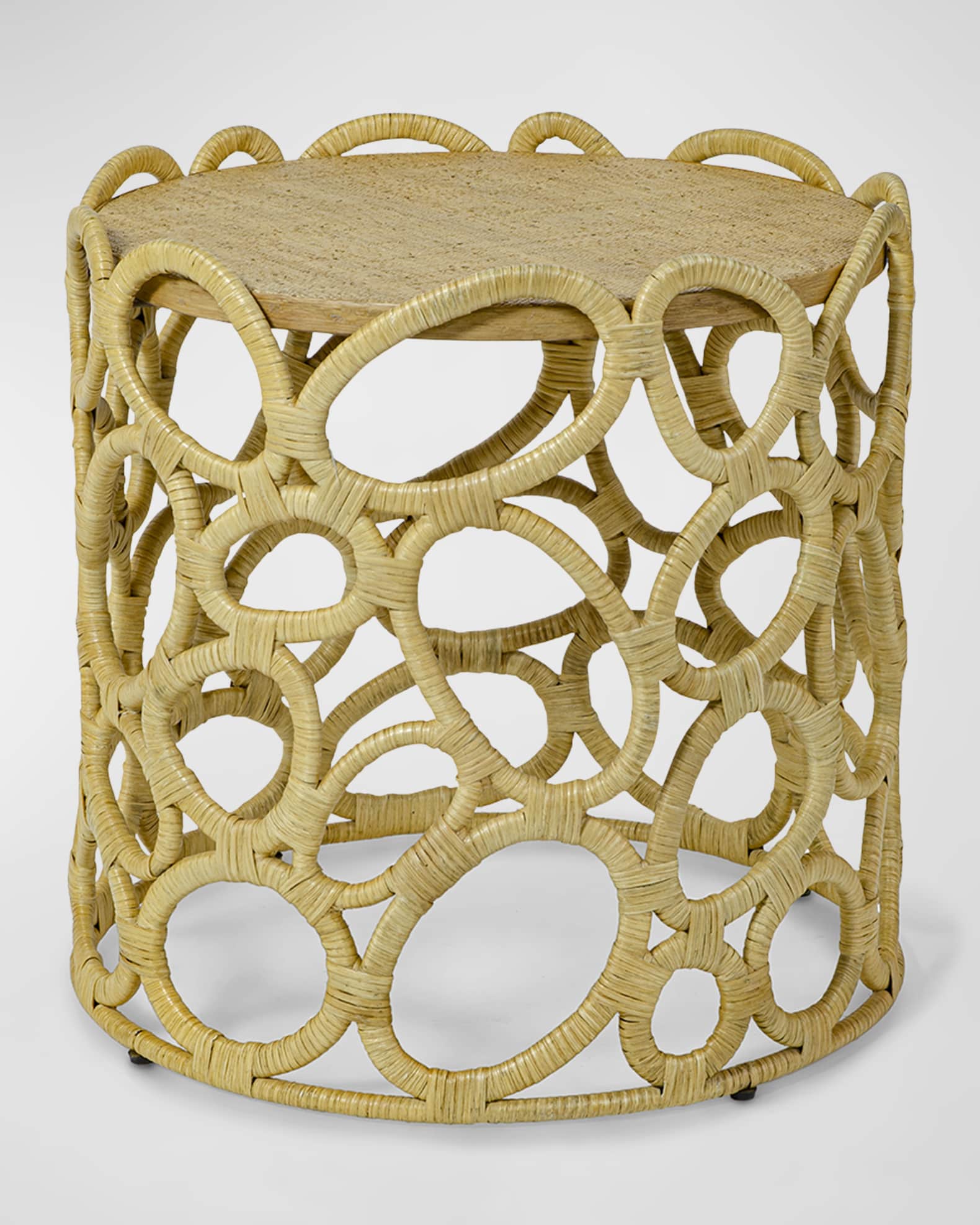 Palecek Ella Natural Side Table | Horchow