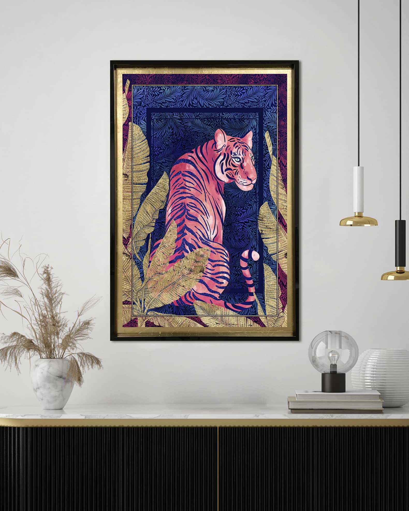 The Oliver Gal Artist Co. Jungle Cat Giclee Art Print | Horchow