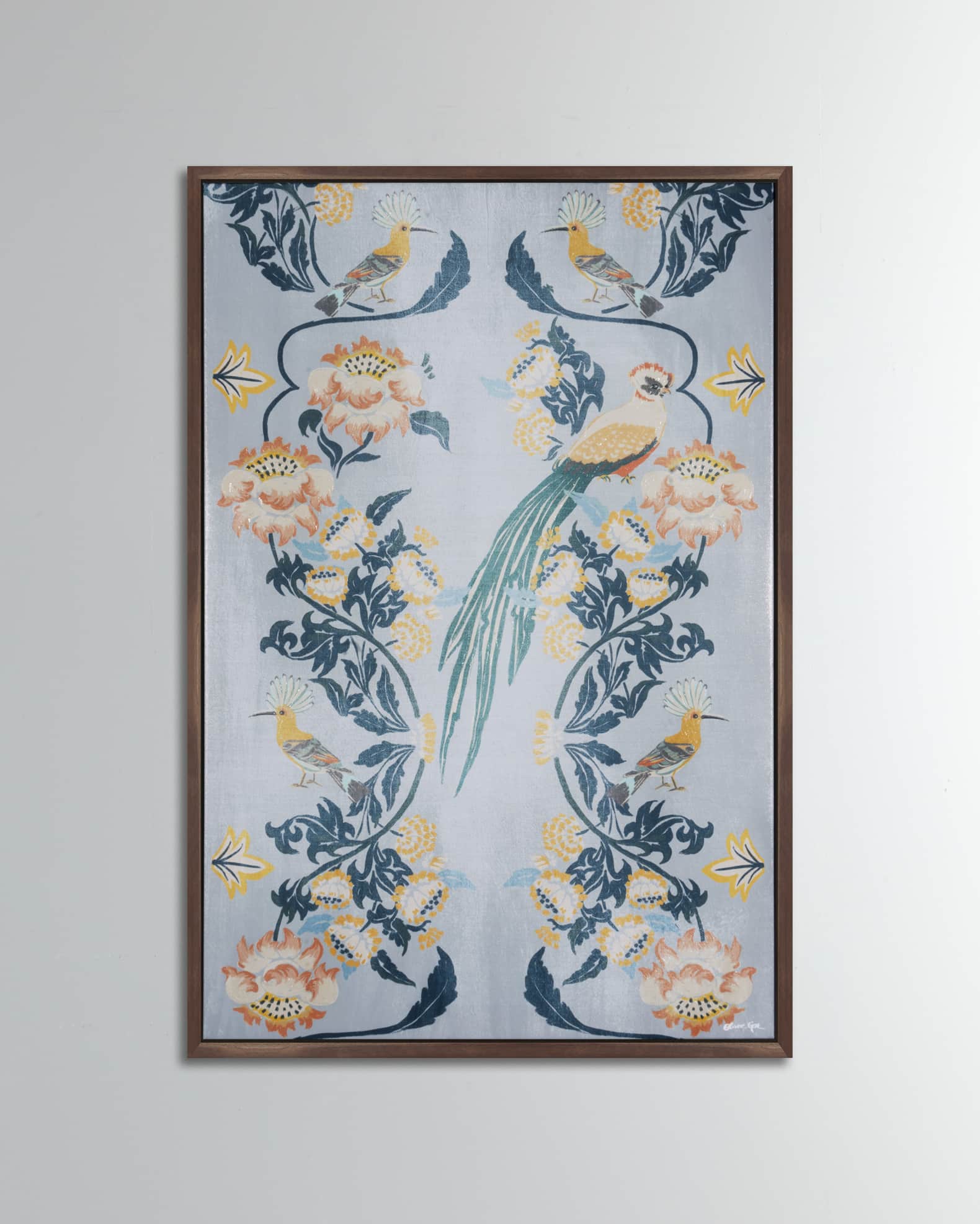 The Oliver Gal Artist Co. Blooms and Birds Giclée | Horchow
